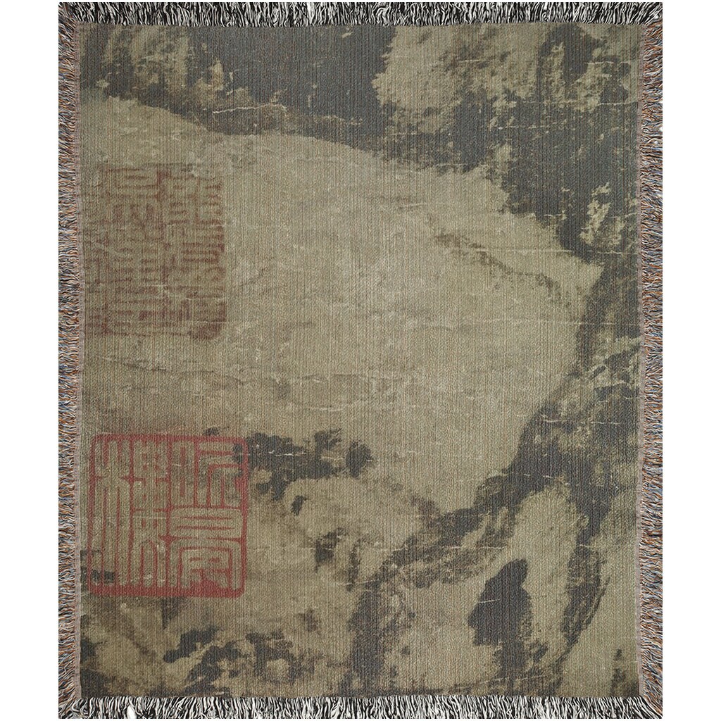 Chinese Wabi Sabi Style Woven Blanket - Etsy