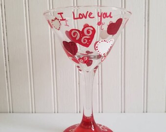 Pink Confetti Glass - Etsy