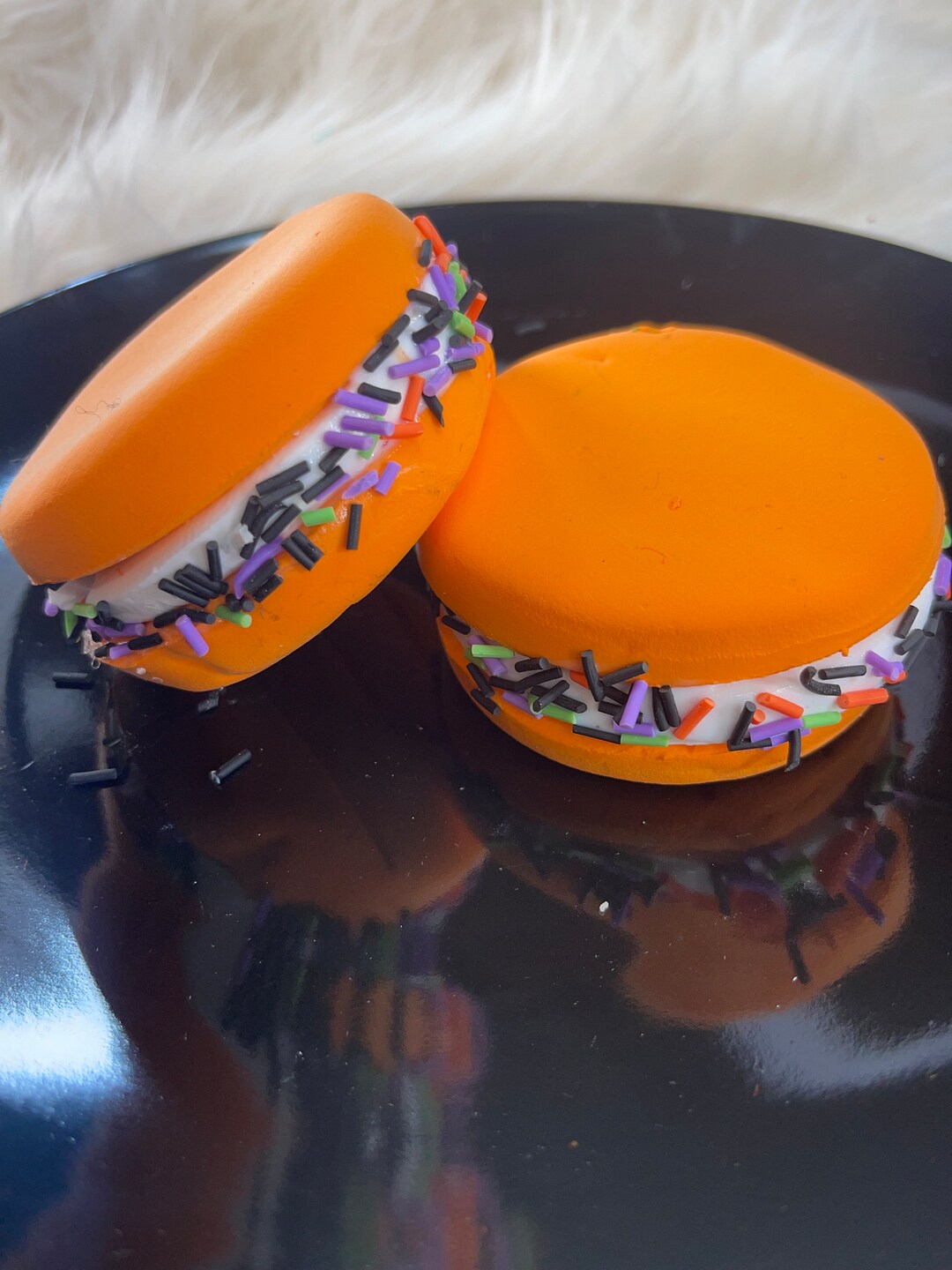 Fake Bake Halloween Macaroon’s , Foam Clay Macaroon , Faux Macaroons ...