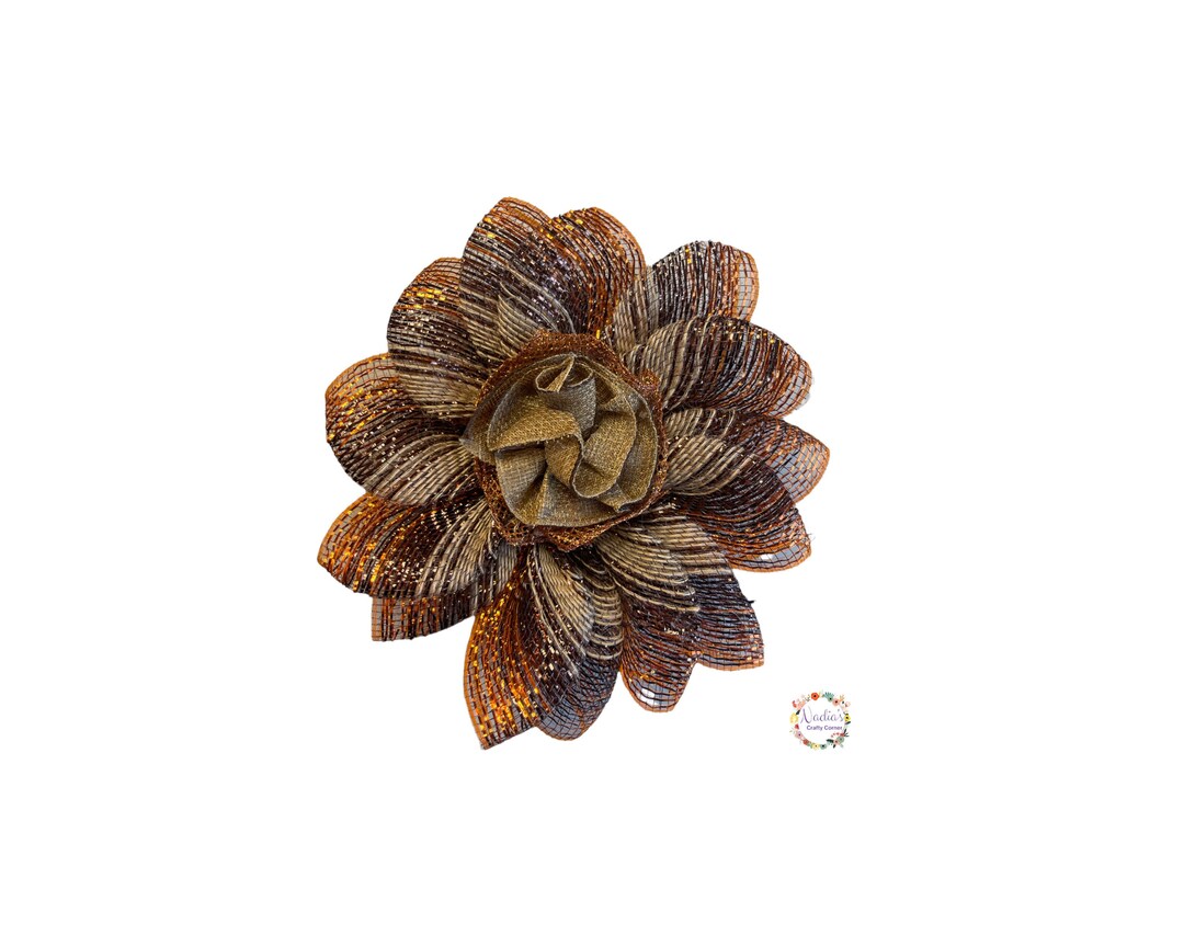 Mini Flower Wreath Attachment, Fall Wreath Attachment, Fall Flower ...