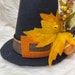 Thanksgiving Pilgrim Top Hat Wreath Decor, Pilgrim Top Hat Wreath ...