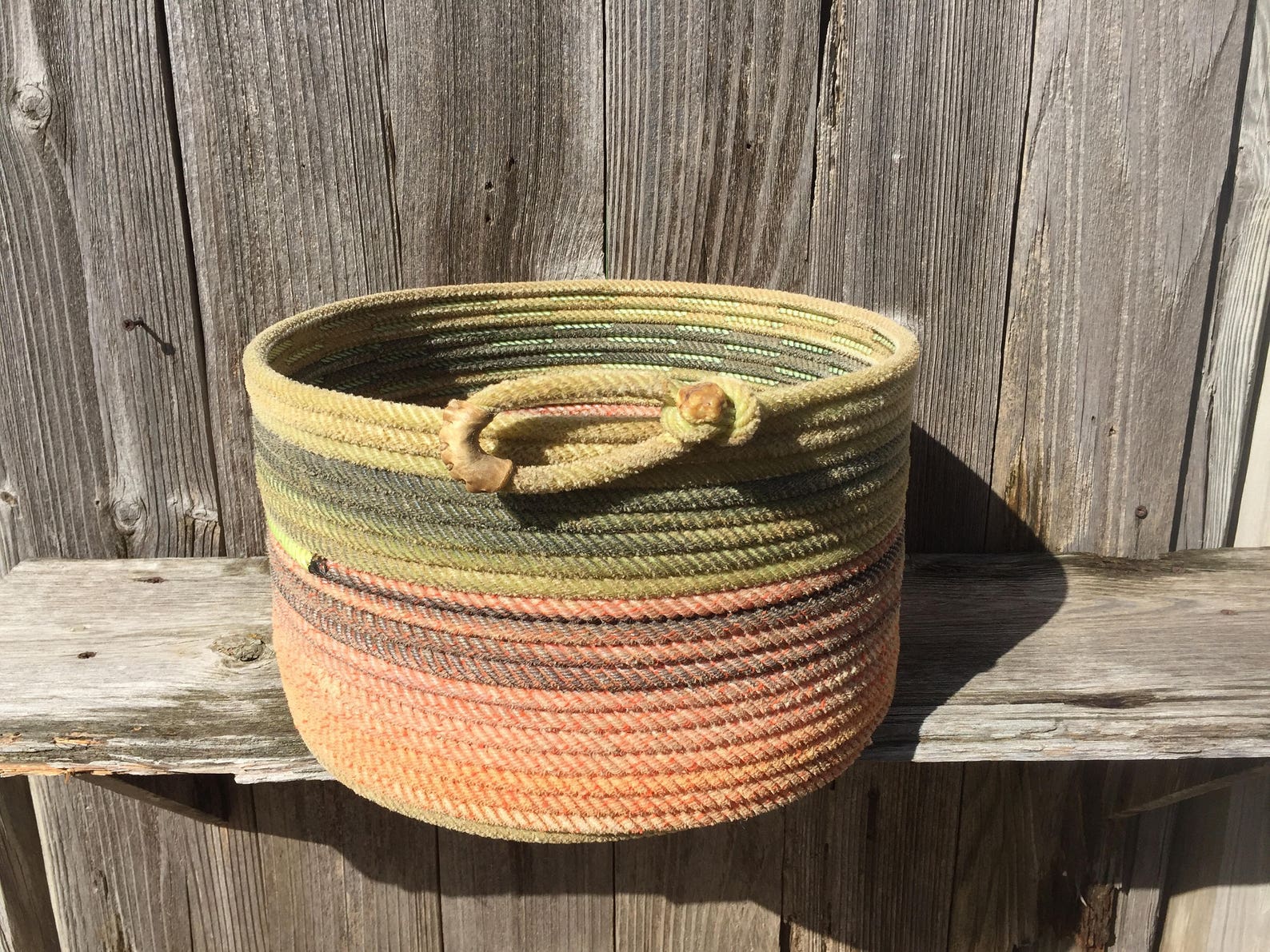 Large 3 Rope Basket | Etsy