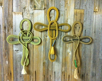Lariat Rope Cross - Etsy