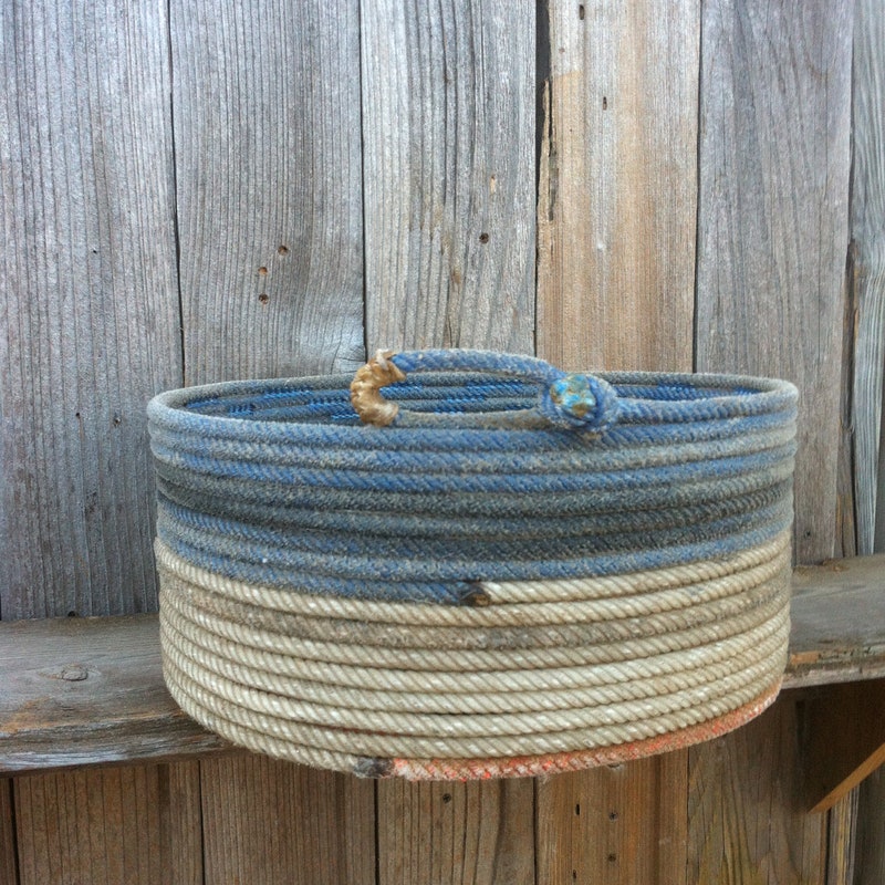 Lariat Rope Basket - Etsy