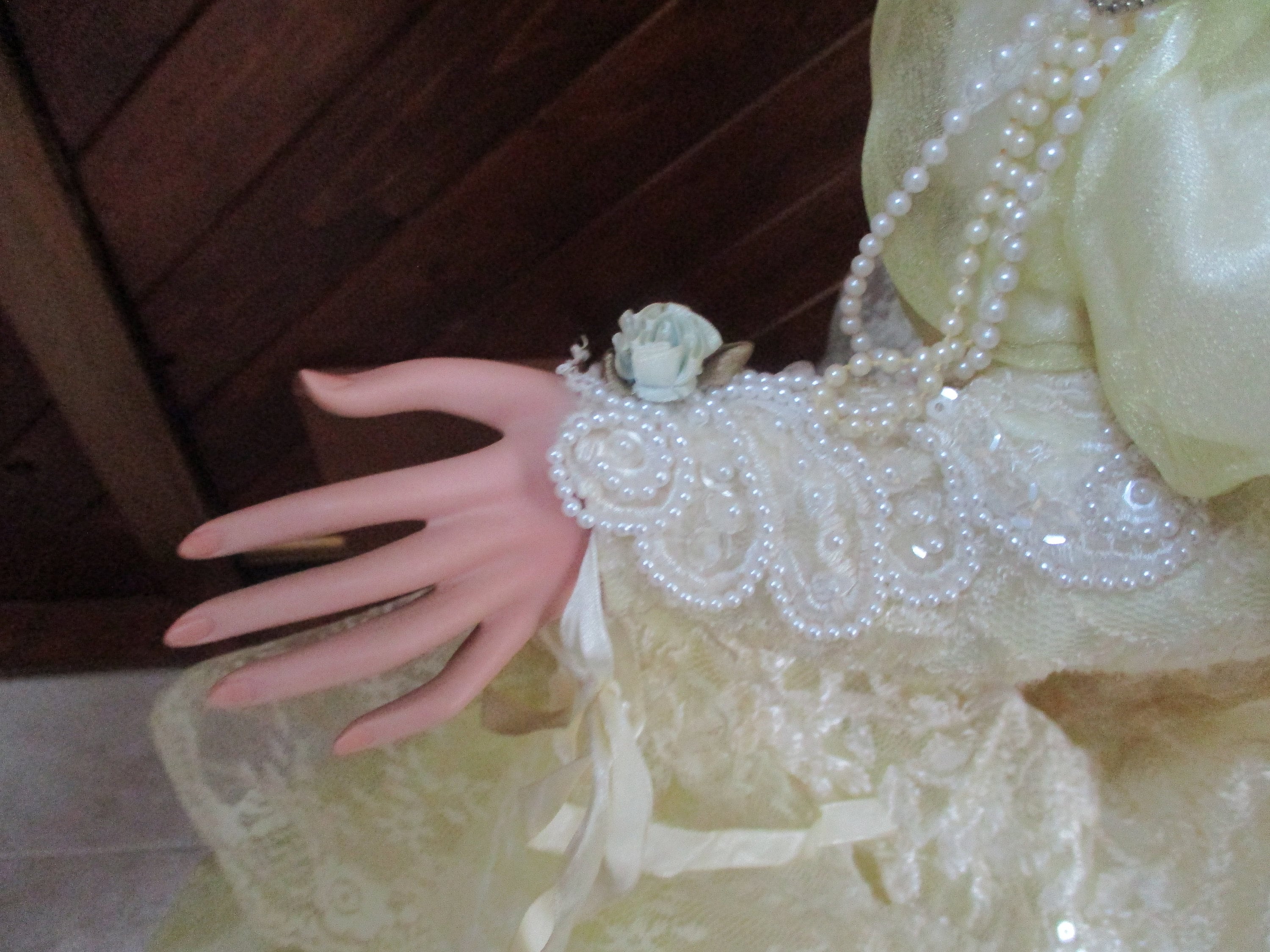 42 Inch Red Hair Rustie Doll Daphne in Yellow and White With - Etsy