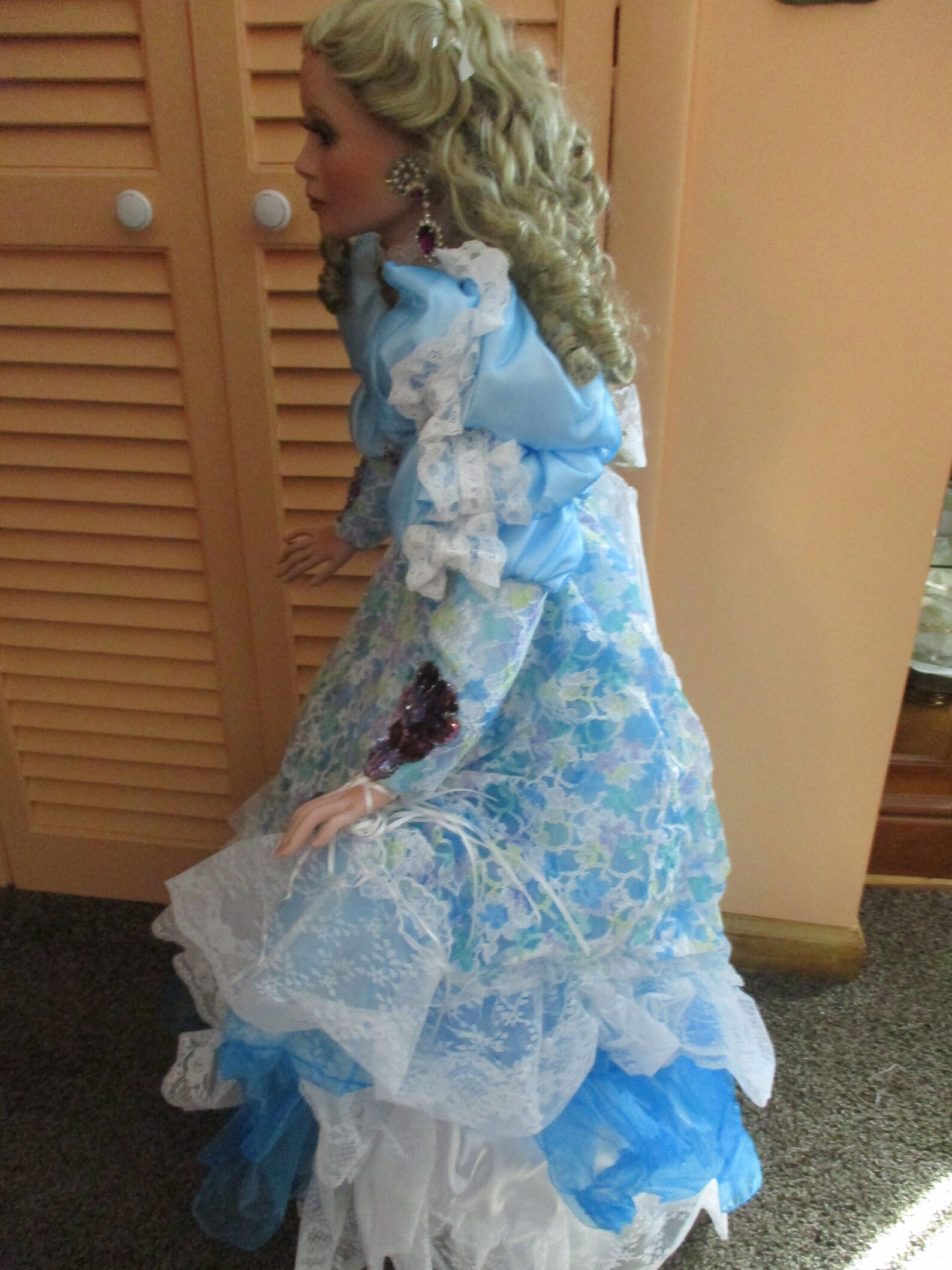 42 Inch Blond Rustie Doll Mediterranean in Blue and White - Etsy