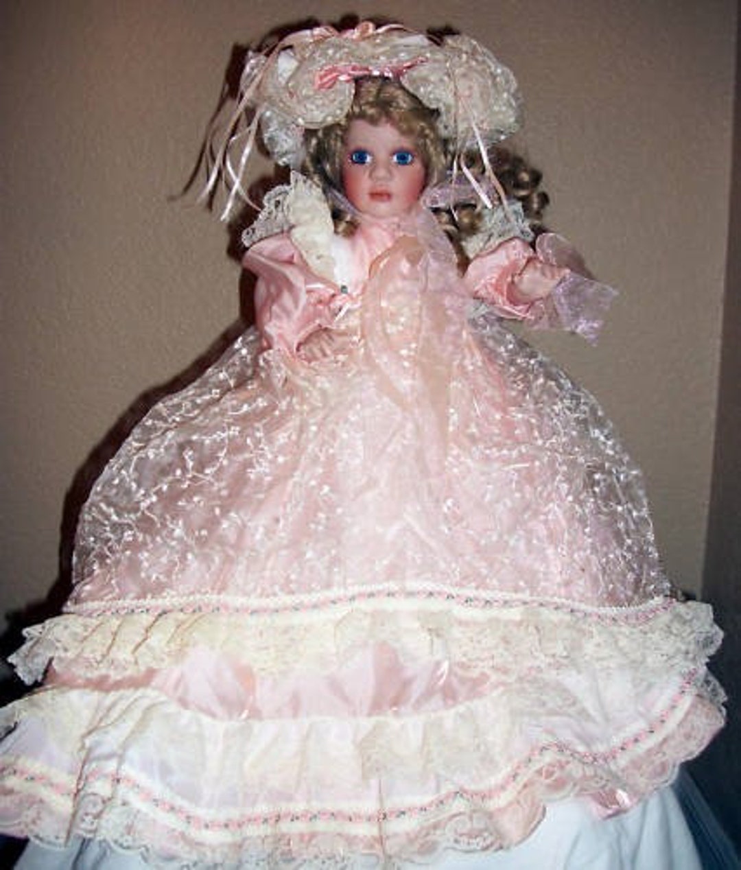 18 Inch Full Body Porcelain Nancy by Janis Berard and 6 Inch Soft Body ...
