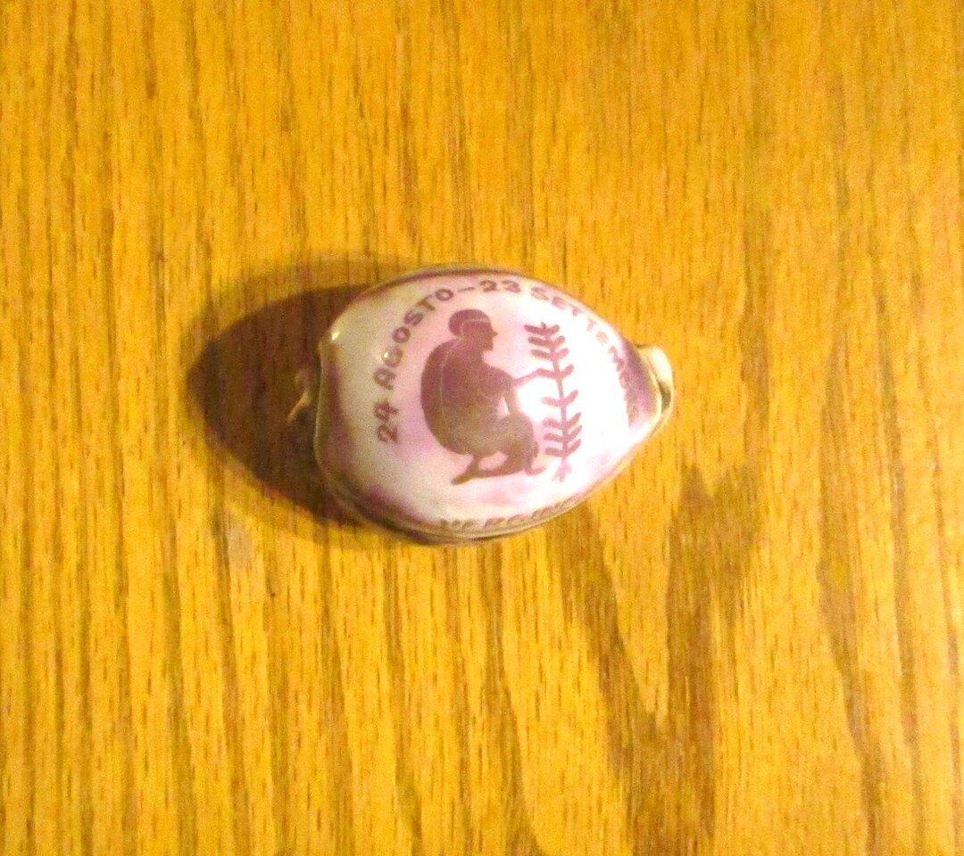 3 Inch Virgo Conch Shell by M & M Scognamiglio of Italy and NYC Painted ...