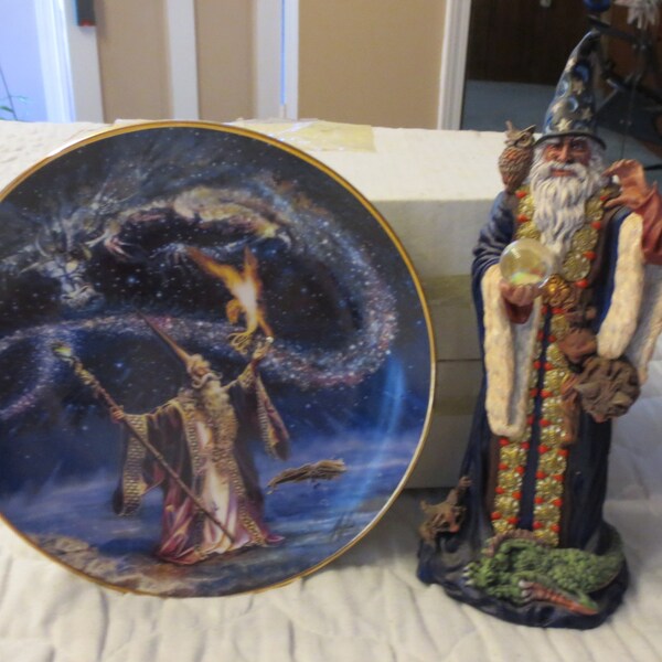 Royal Doulton Wizard Figurine - Etsy