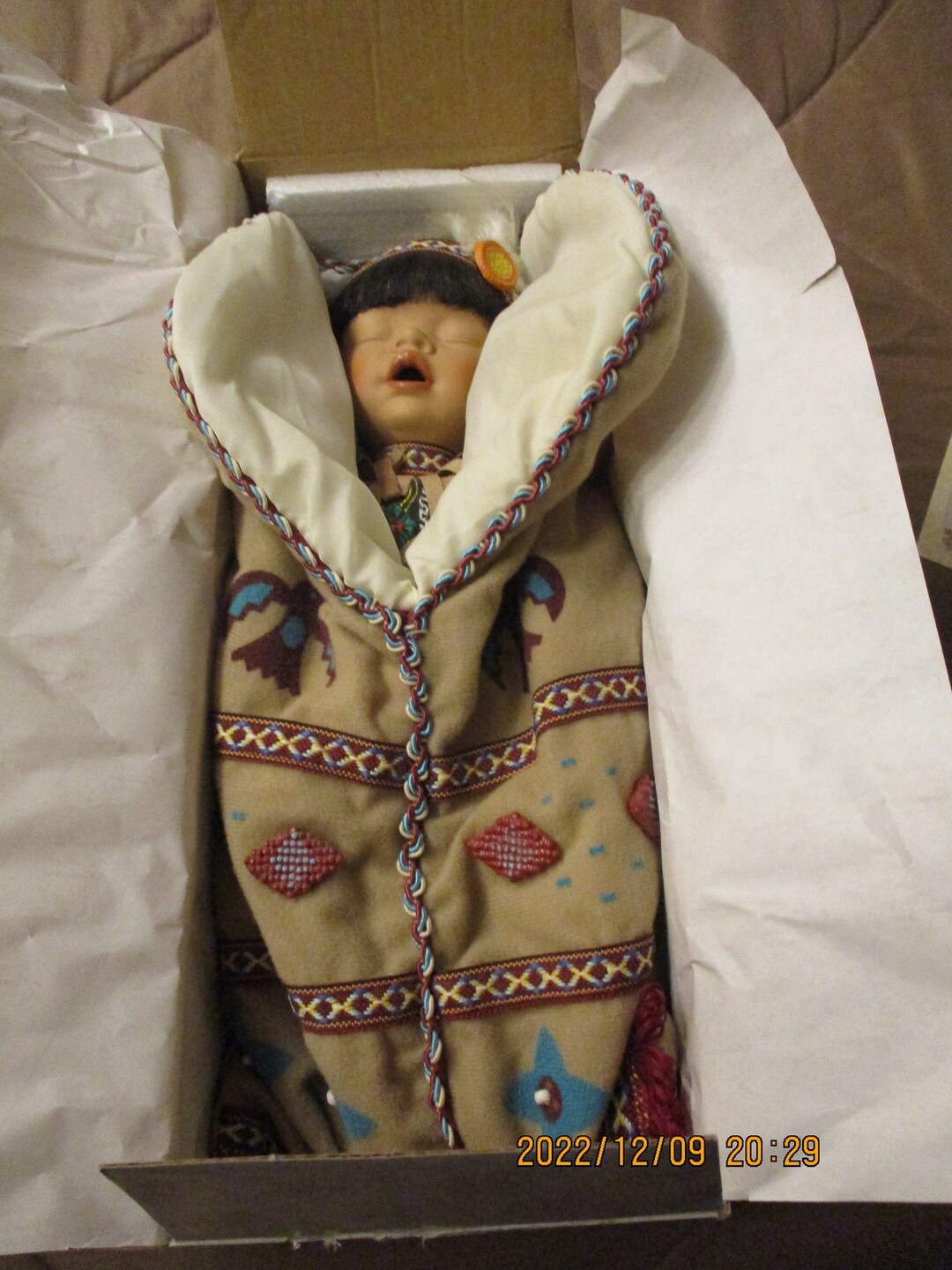 Dreaming Tala 12 Inch Vinyl Native American Cuddly Soft Body Boy ...