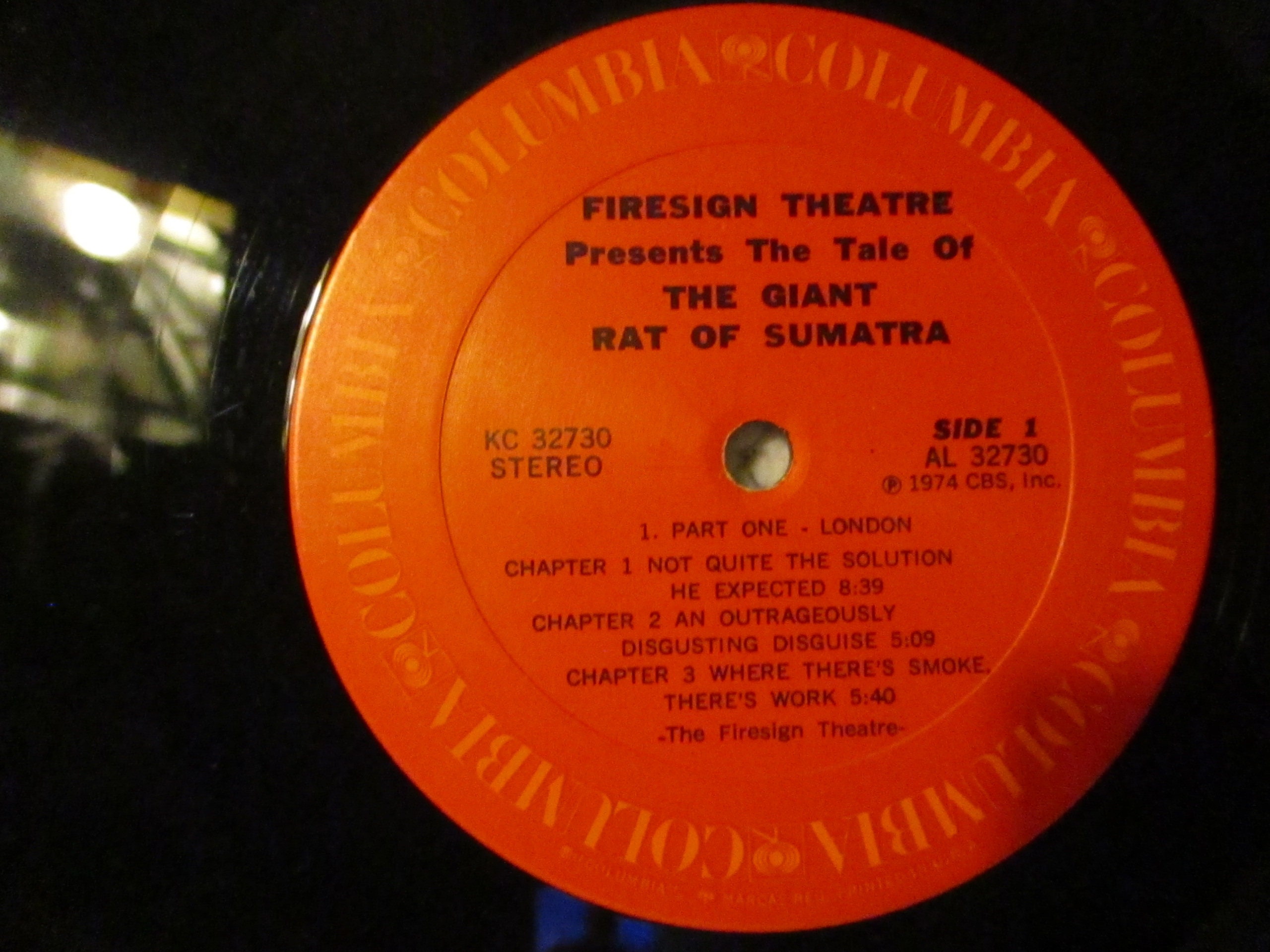 Firesign Theatre Tale of the Giant Rat of Sumatra a Sherlock Holmes ...