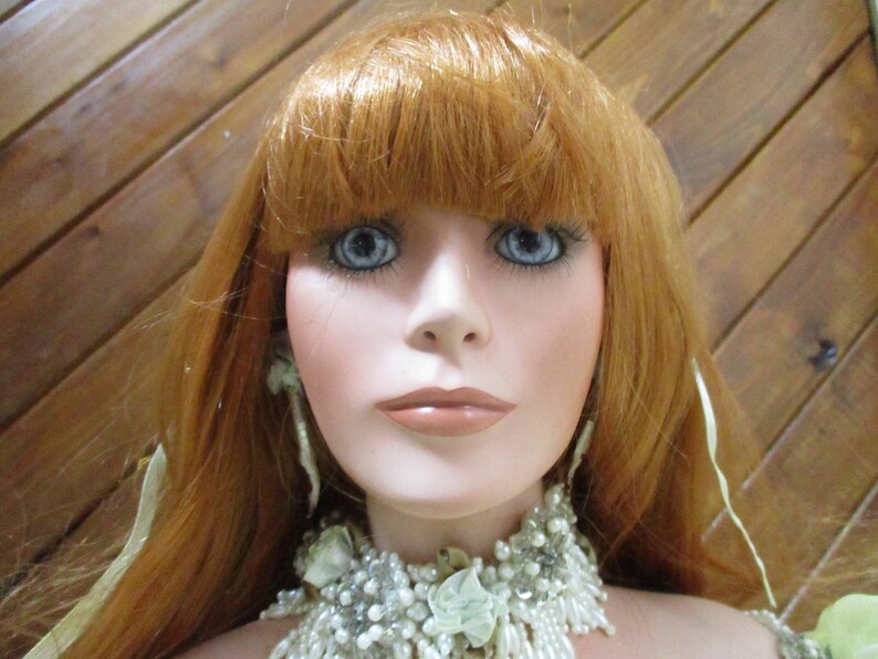 42 Inch Red Hair Rustie Doll Daphne in Yellow and White With - Etsy