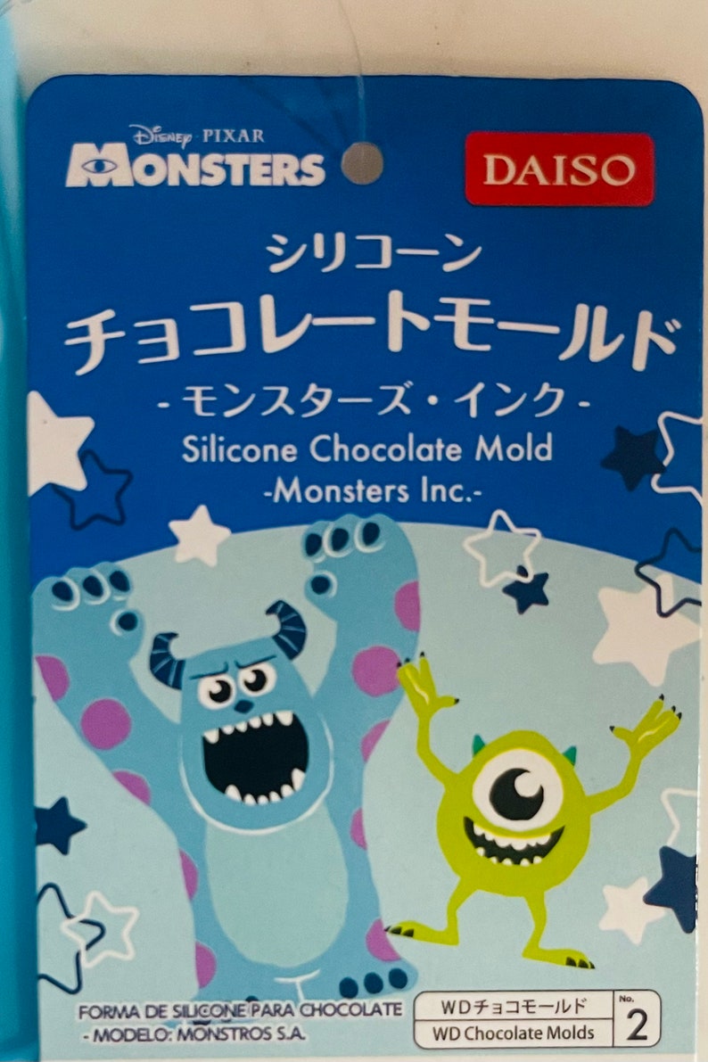 Disney Pixar Monster Inc or Winnie the Pooh Silicone Chocolate Mold - Etsy
