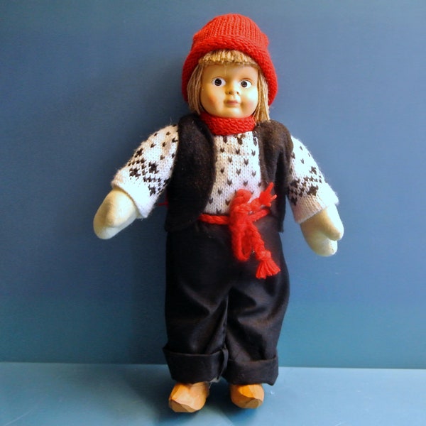 Black Santa Claus Figure Wood - Etsy