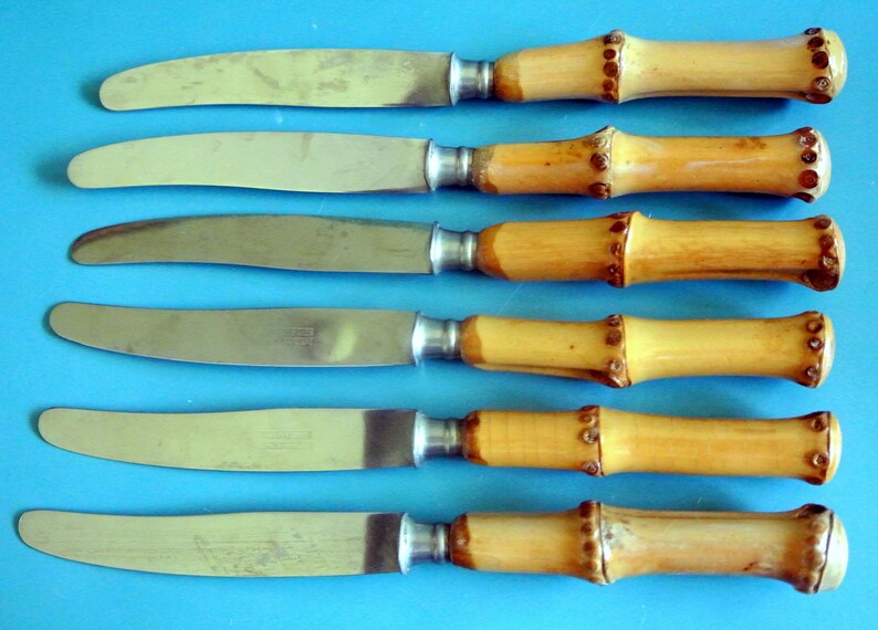 ART DECO German Vintage 1940s Solingen Design Fruitknife Set | Etsy