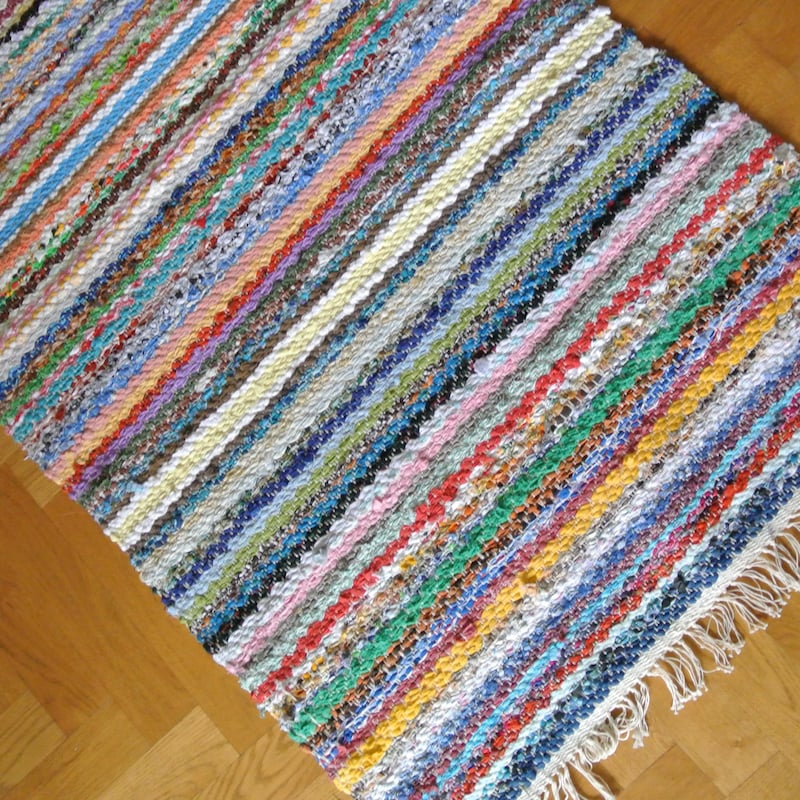 Swedish Rag Rug - Etsy