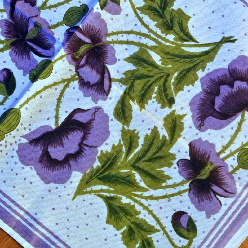 Purple Tablecloth - Etsy