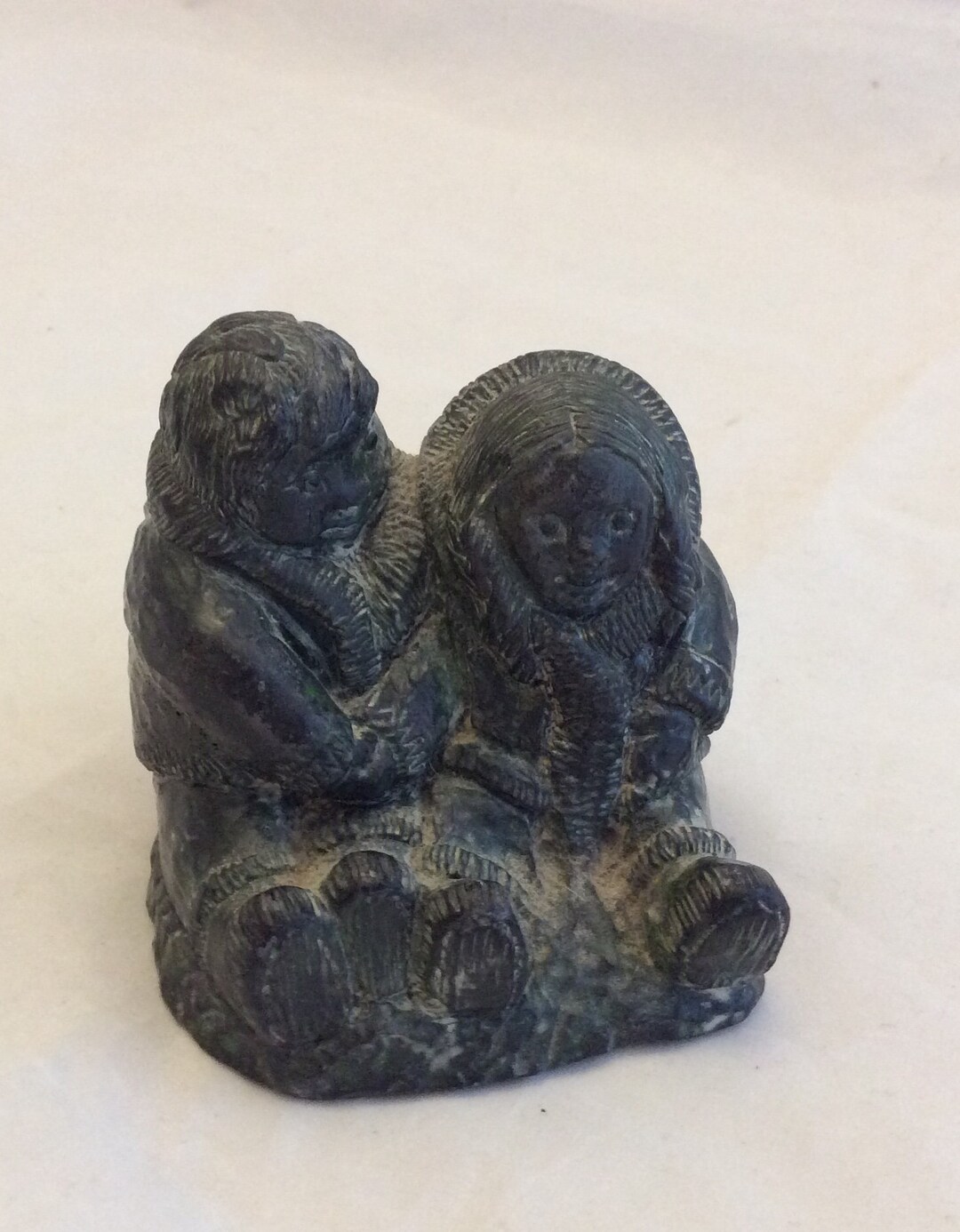 Vintage Eskimo Inuit Figurine Ethnic Alaska Sculpture Hand - Etsy