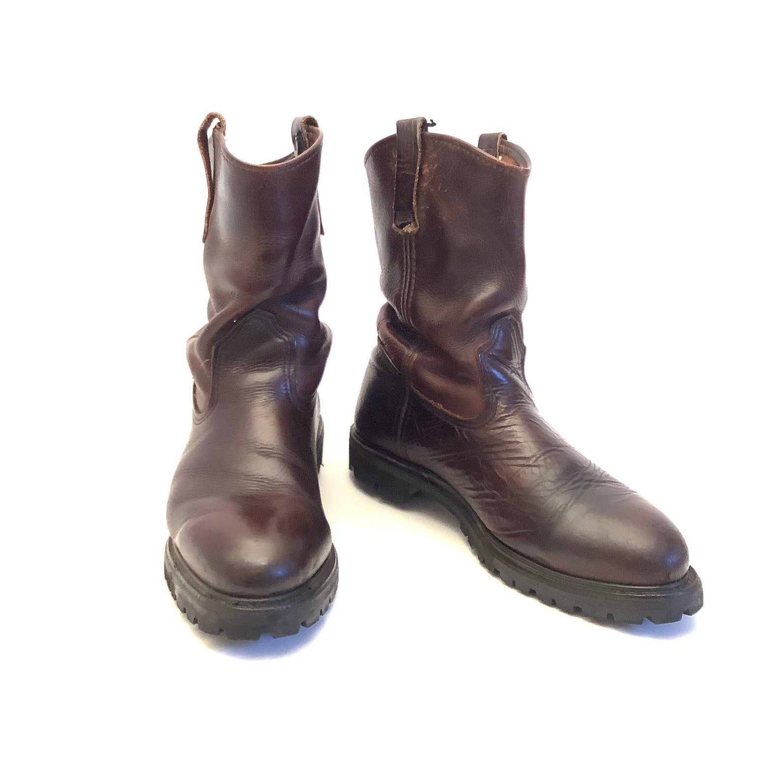 Red Wing Mens Pecos Boots Size 11.5 Style 1132 Heavy Duty Work Shoes ...