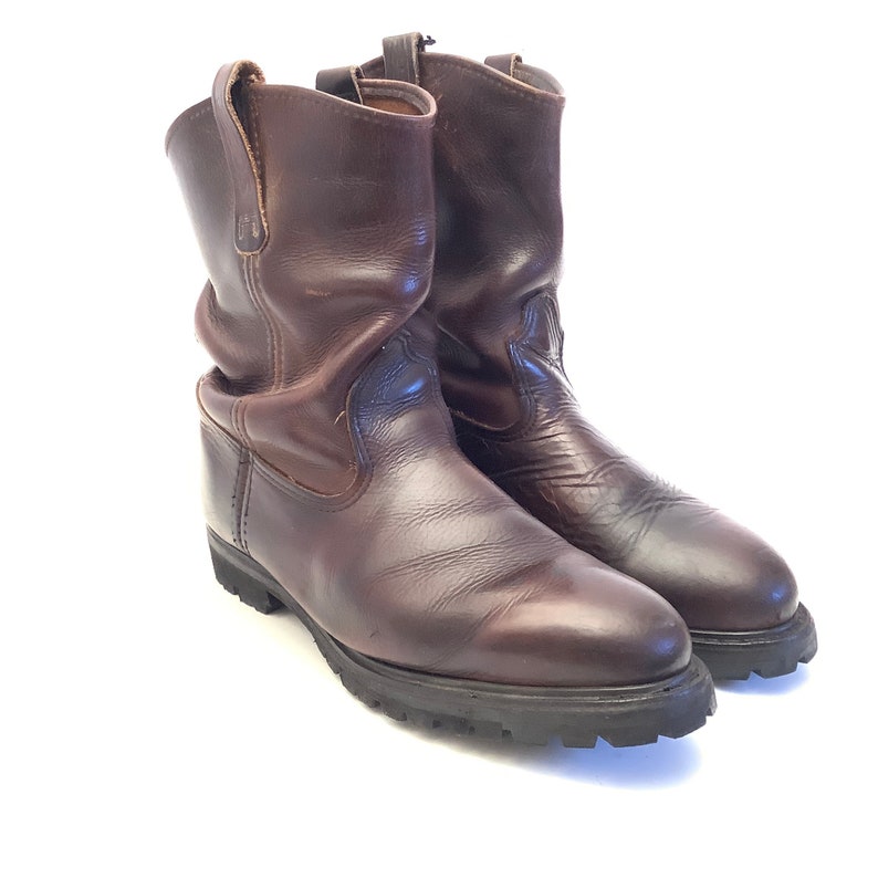 Red Wing Mens Pecos Boots Size 11.5 Style 1132 Heavy Duty - Etsy