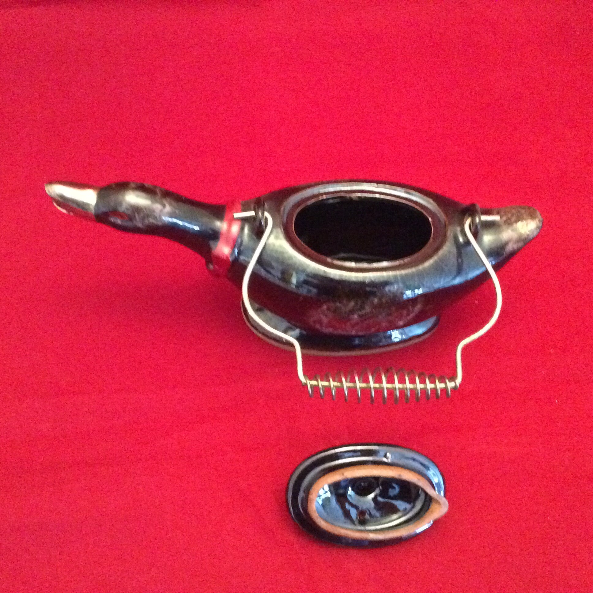 Teapot Vintage Duck Geese Goose Tea Pot Ceramic Japan Gold Beak - Etsy ...