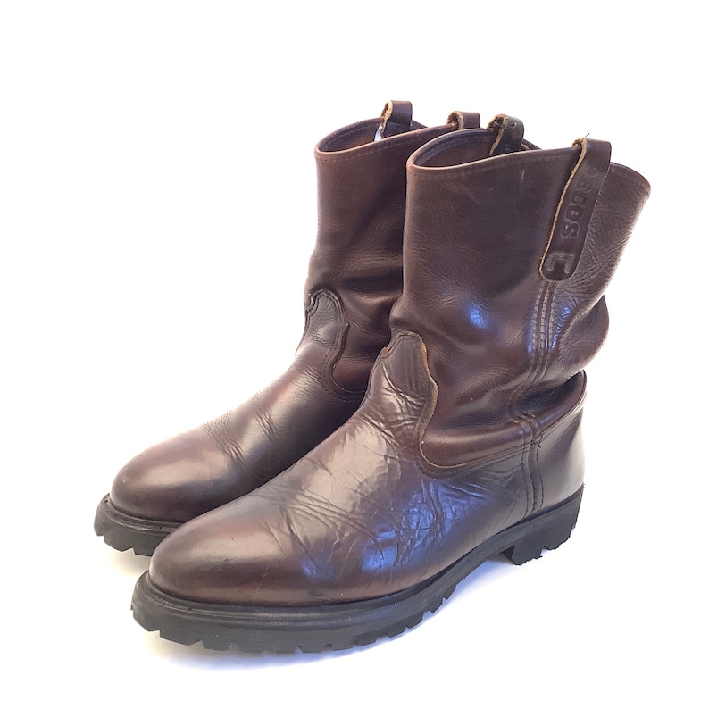 Red Wing Mens Pecos Boots Size 11.5 Style 1132 Heavy Duty Work Shoes ...