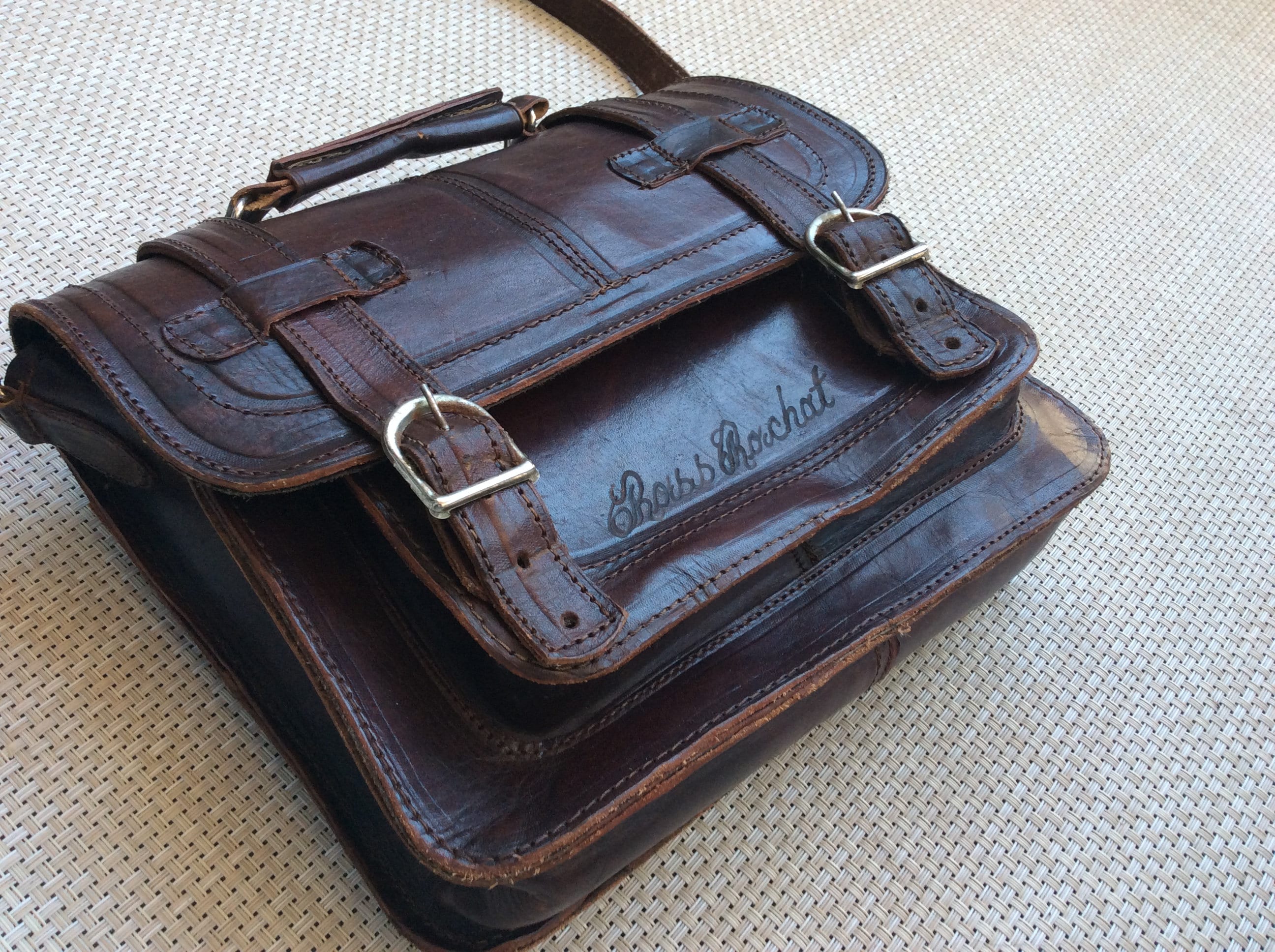 Retro School Bag Style Satchel Bag Vintage Backpack Look Funky | Etsy