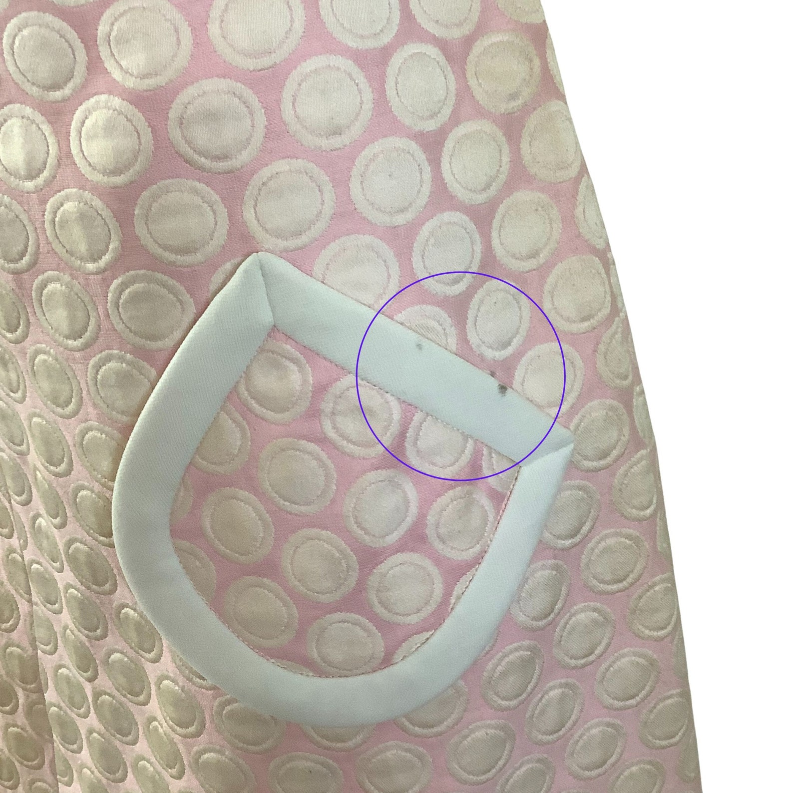 Adele Martin Vintage Mod 60s Retro Pink White Dress Small - Etsy