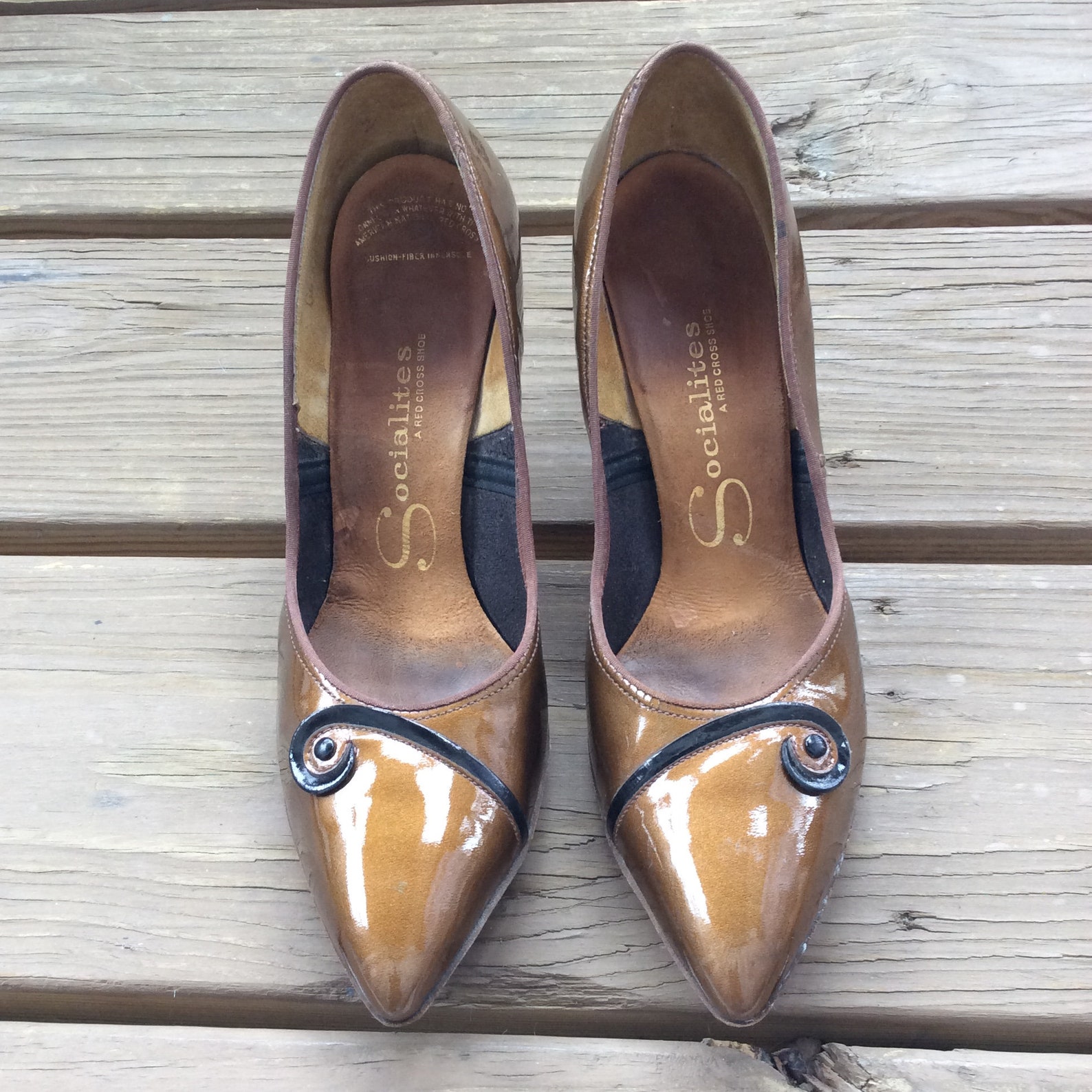 Vintage 50s Pointy Retro Pinup Heels Pumps Shoes Size 6.5 - Etsy UK