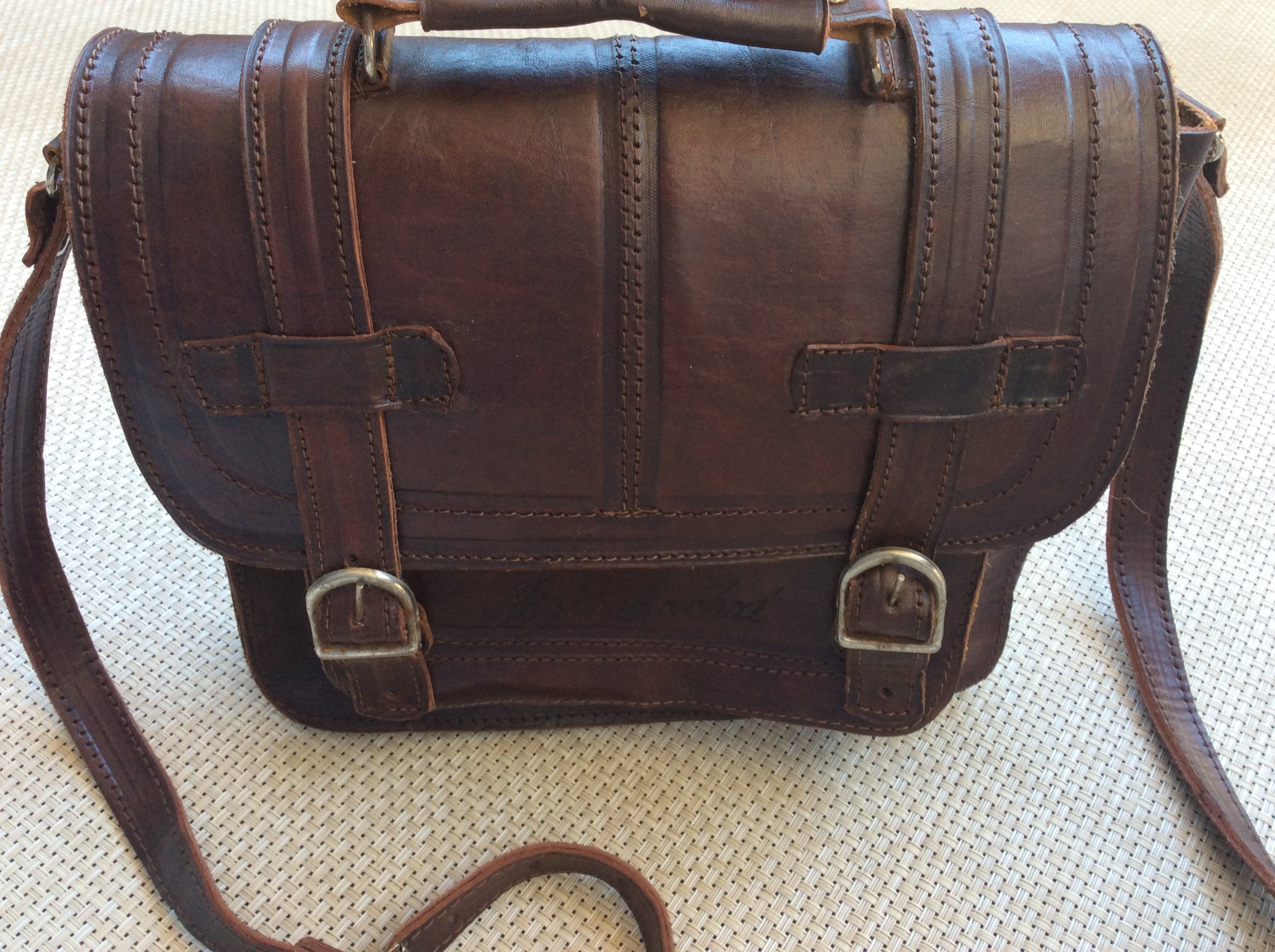 Retro School Bag Style Satchel Bag Vintage Backpack Look Funky | Etsy