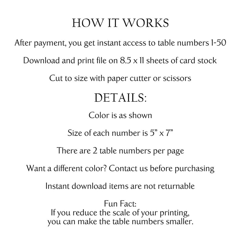Movie Sign Table Numbers, Marquee Table Numbers, Hollywood Table ...