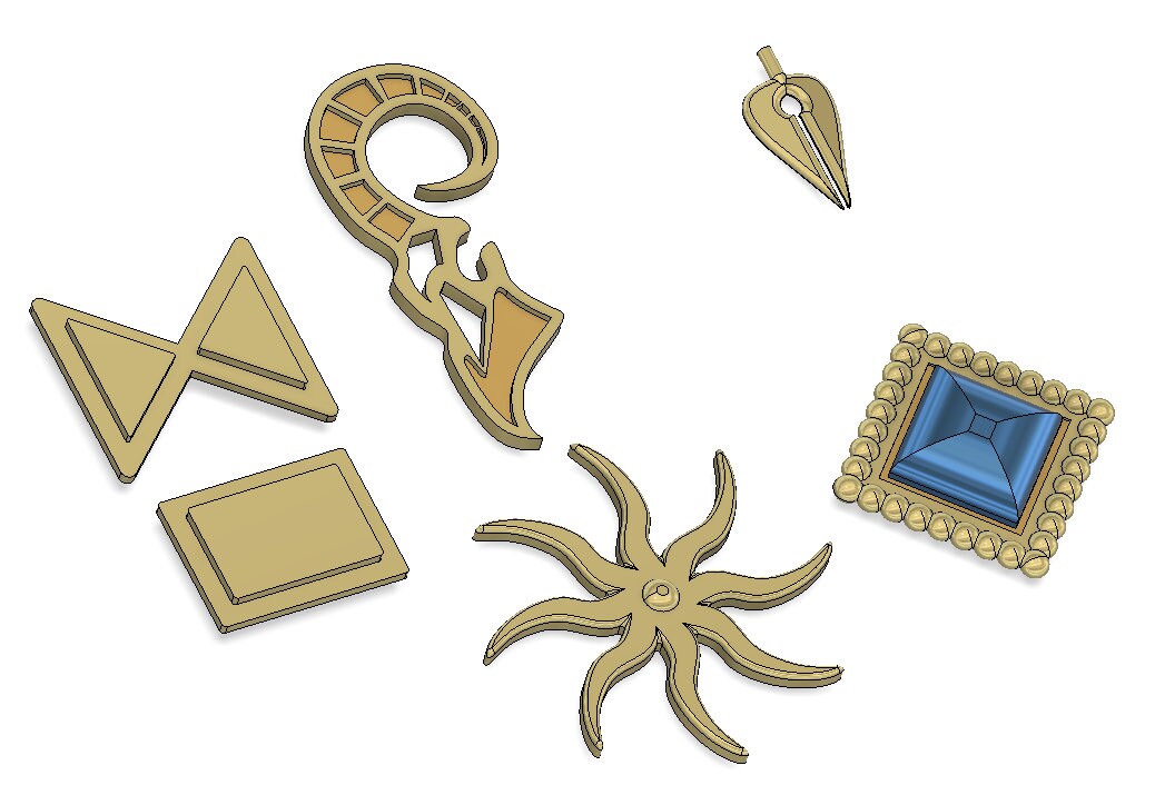 Ike Eveland Vtuber Jewelry 3D MODEL - Etsy