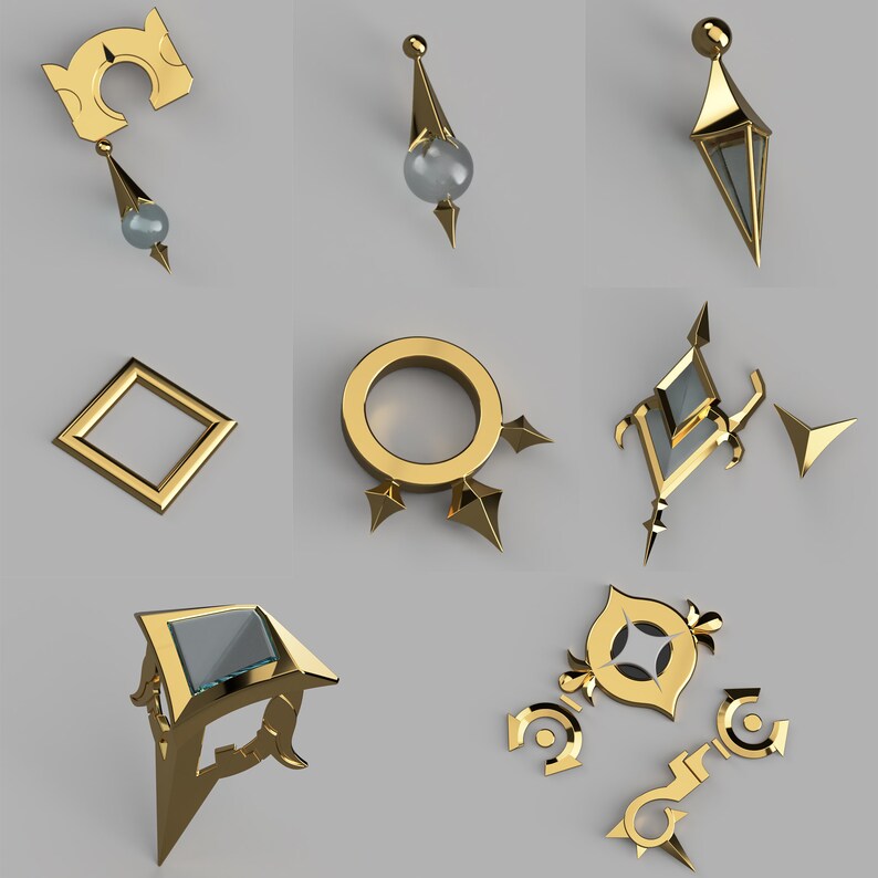 UPDATED Genshin Impact Aether Traveler 3D Files for 3D PRINTING - Etsy