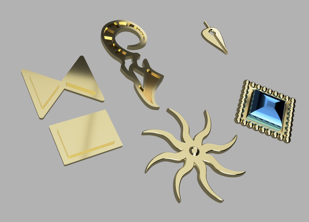 Ike Eveland Vtuber Jewelry 3D MODEL - Etsy