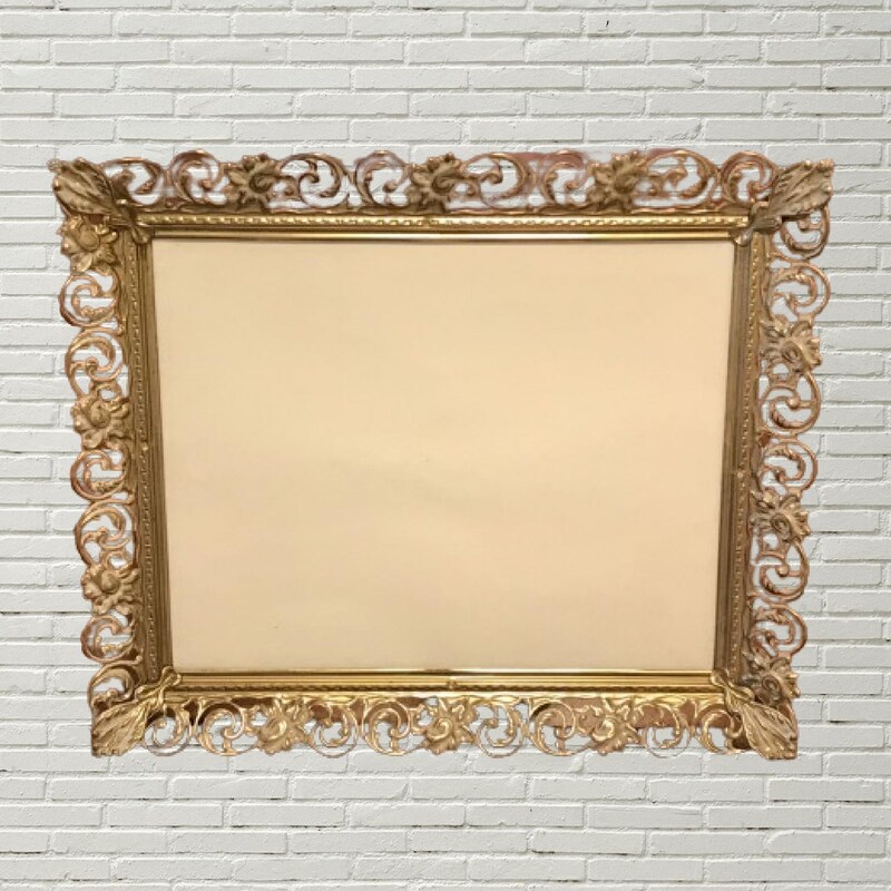 Vintage Metal Frame - Etsy