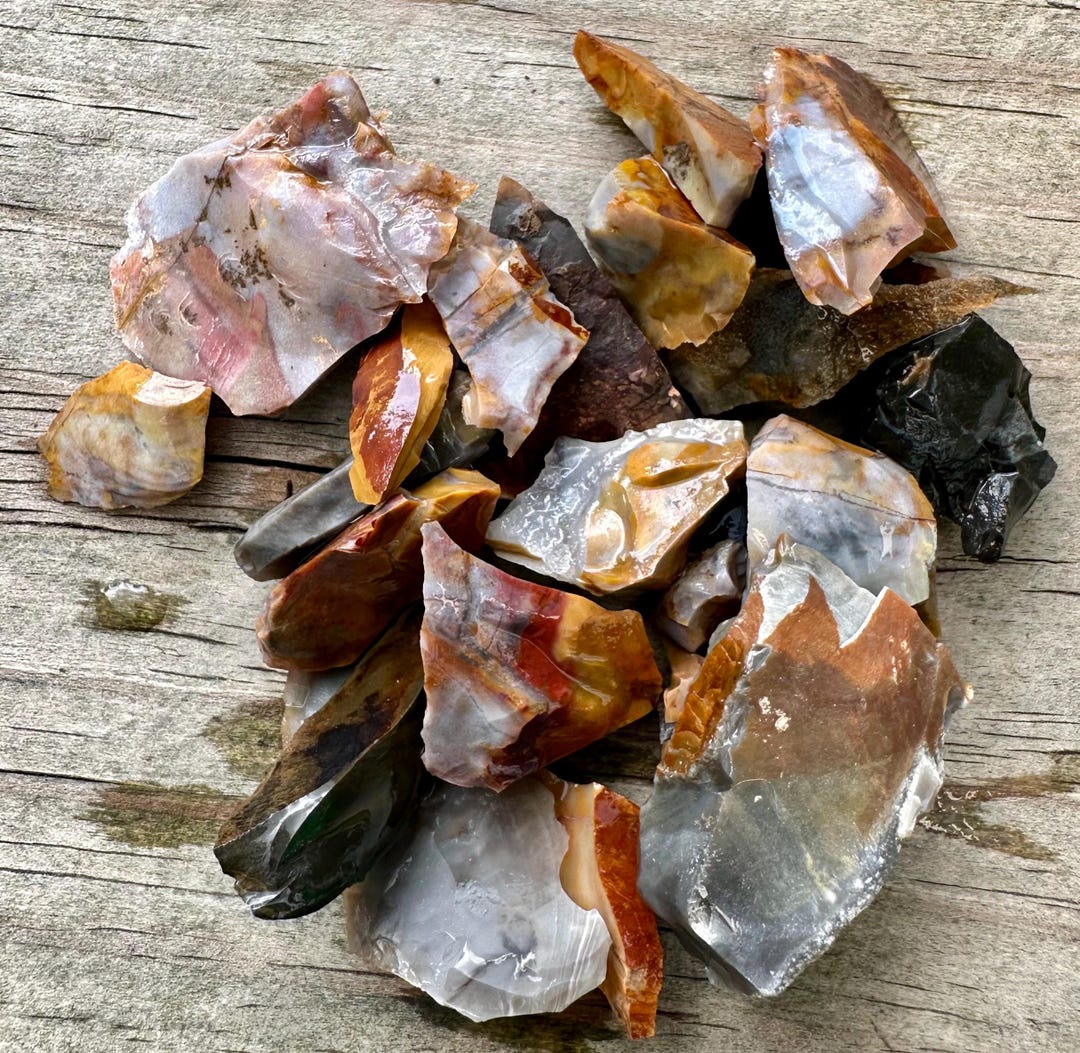 Rough Ohio Flint | Bulk Options | Rough Tumble Stones - Etsy