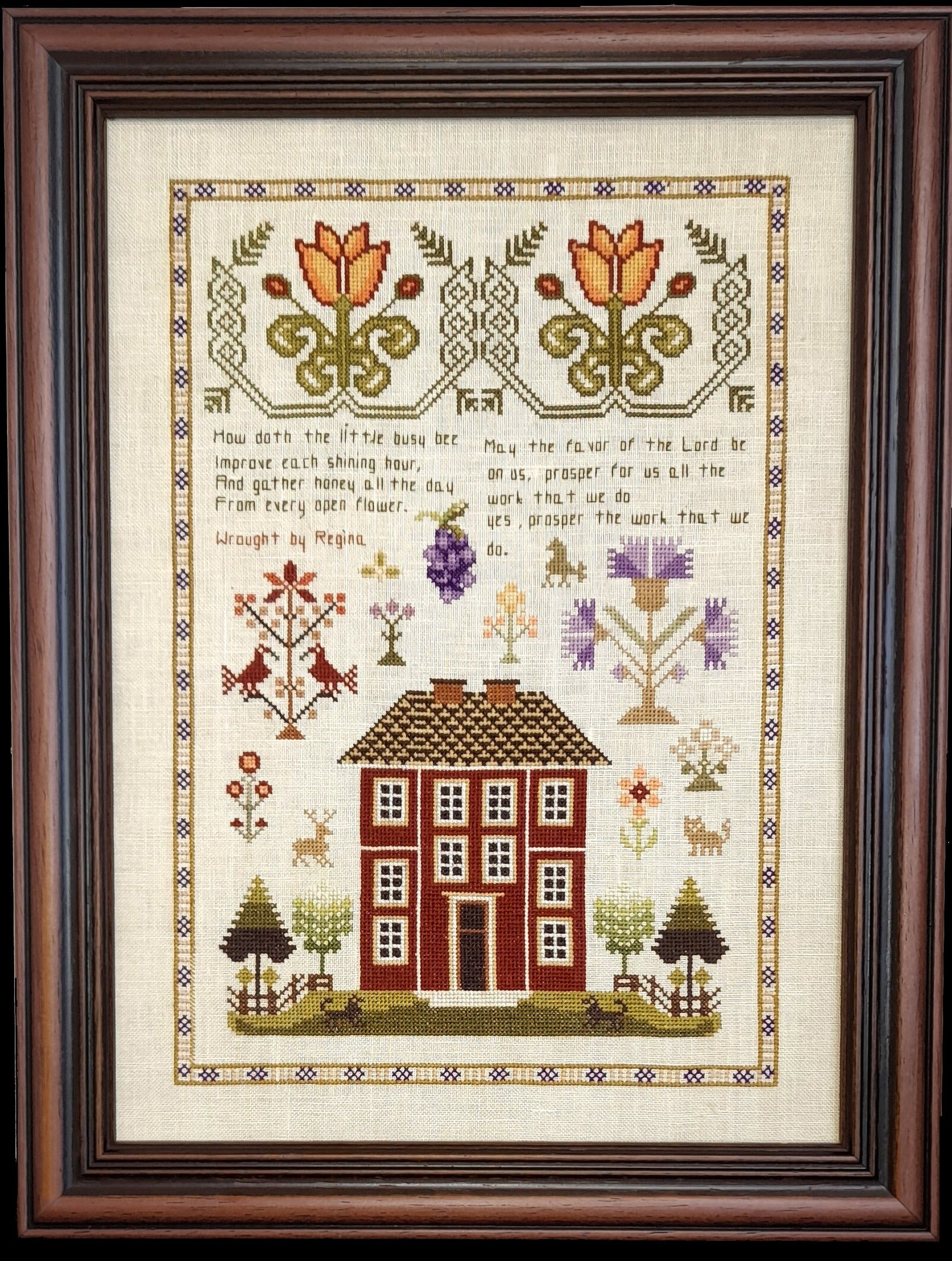 Cross Stitch Sampler Pattern Chart PDF, Samplers and Primitives ...