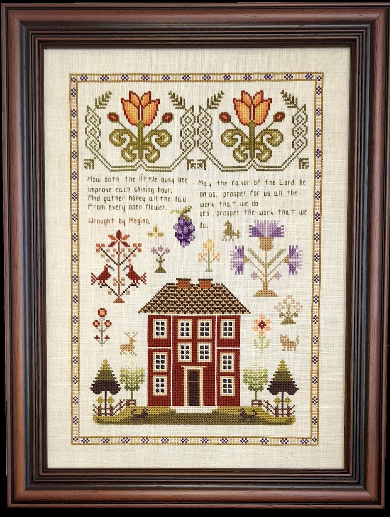 Cross Stitch Sampler Pattern Chart PDF, Samplers and Primitives ...