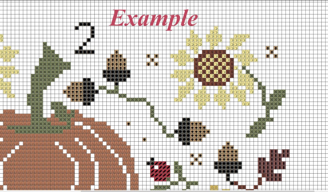Primitive Christmas Cross Stitch Pattern Pdf Download - Etsy