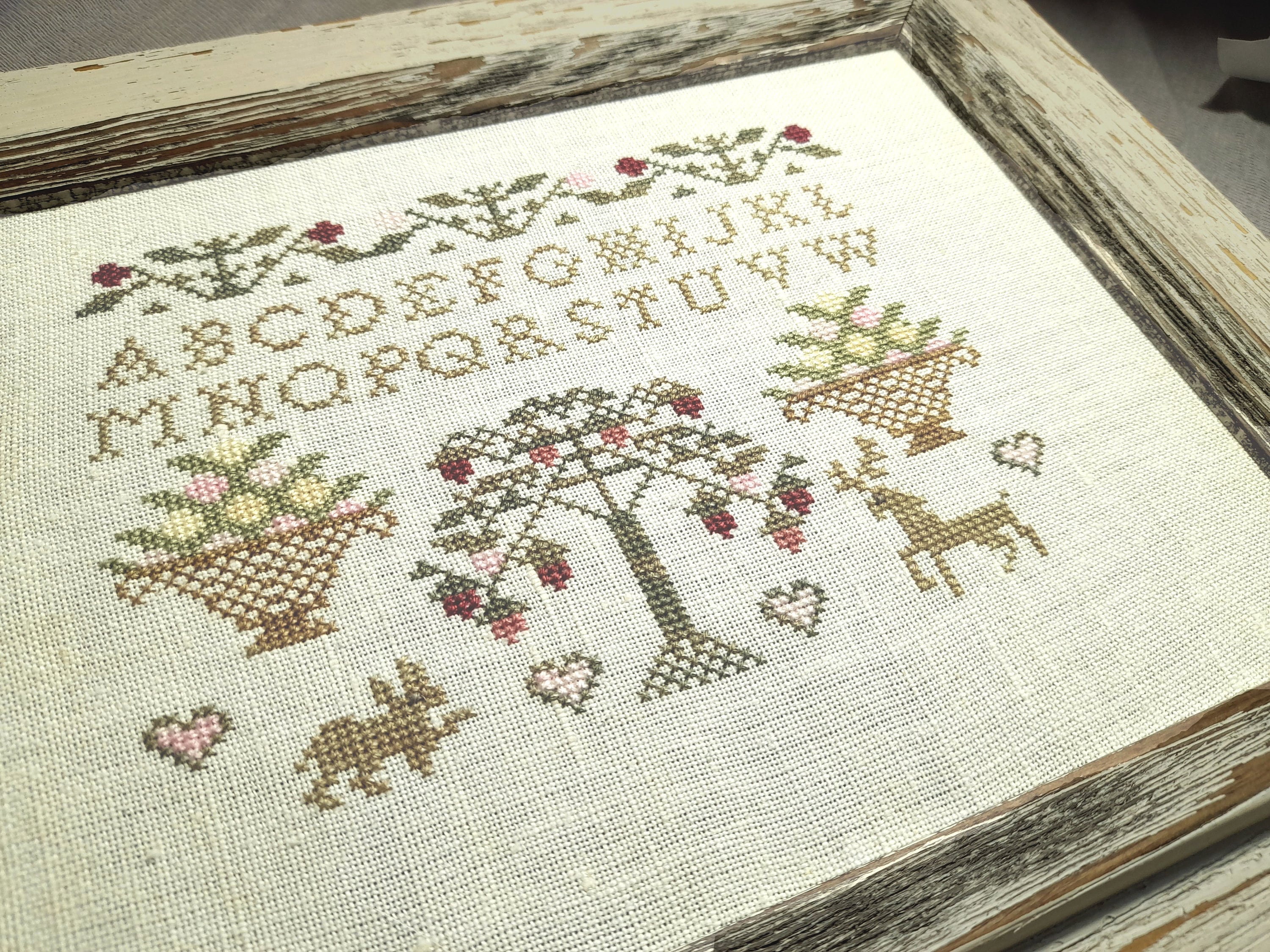 Cross stitch sampler pattern chart PDF Samplers and | Etsy