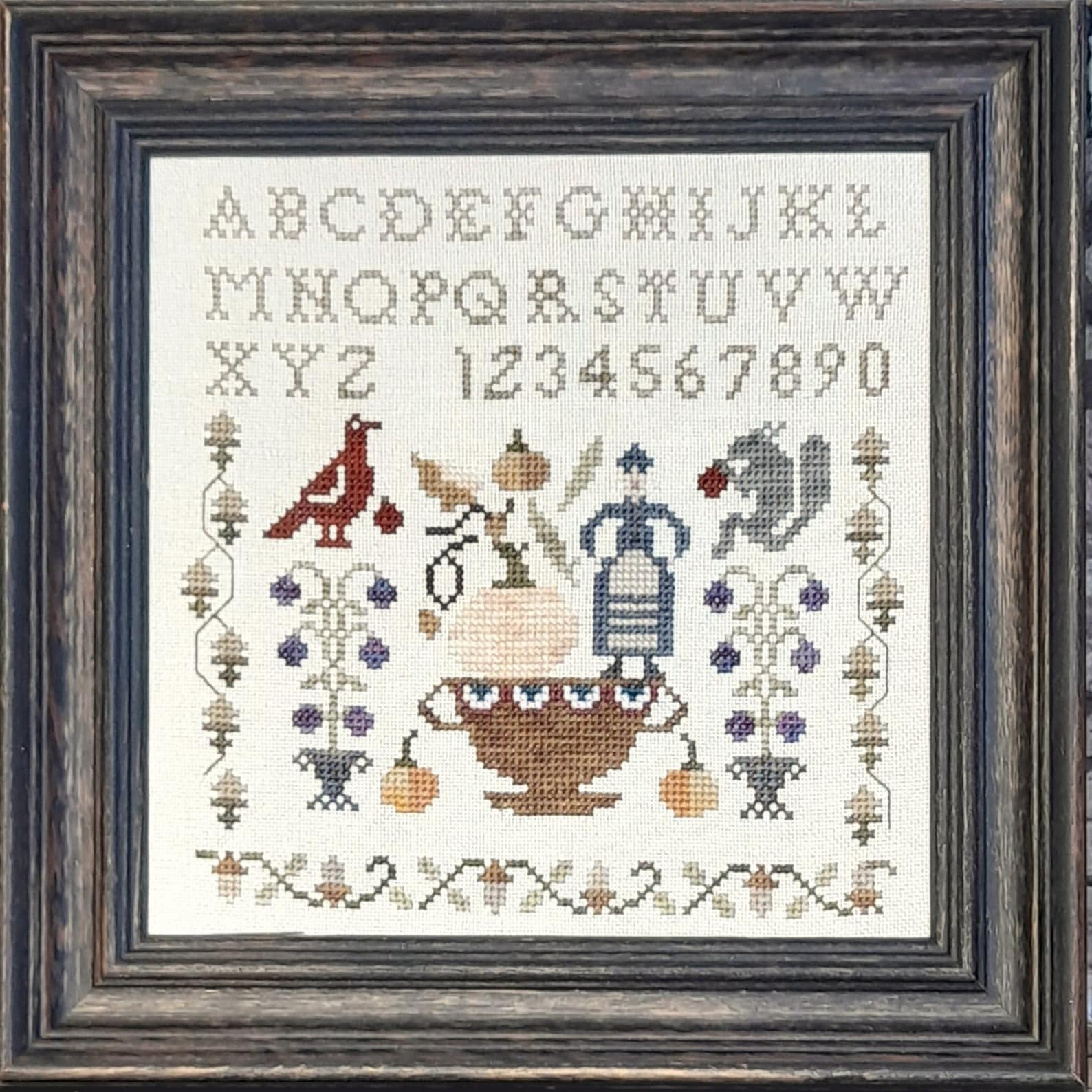 Cross Stitch Sampler Pattern Chart PDF Samplers and - Etsy