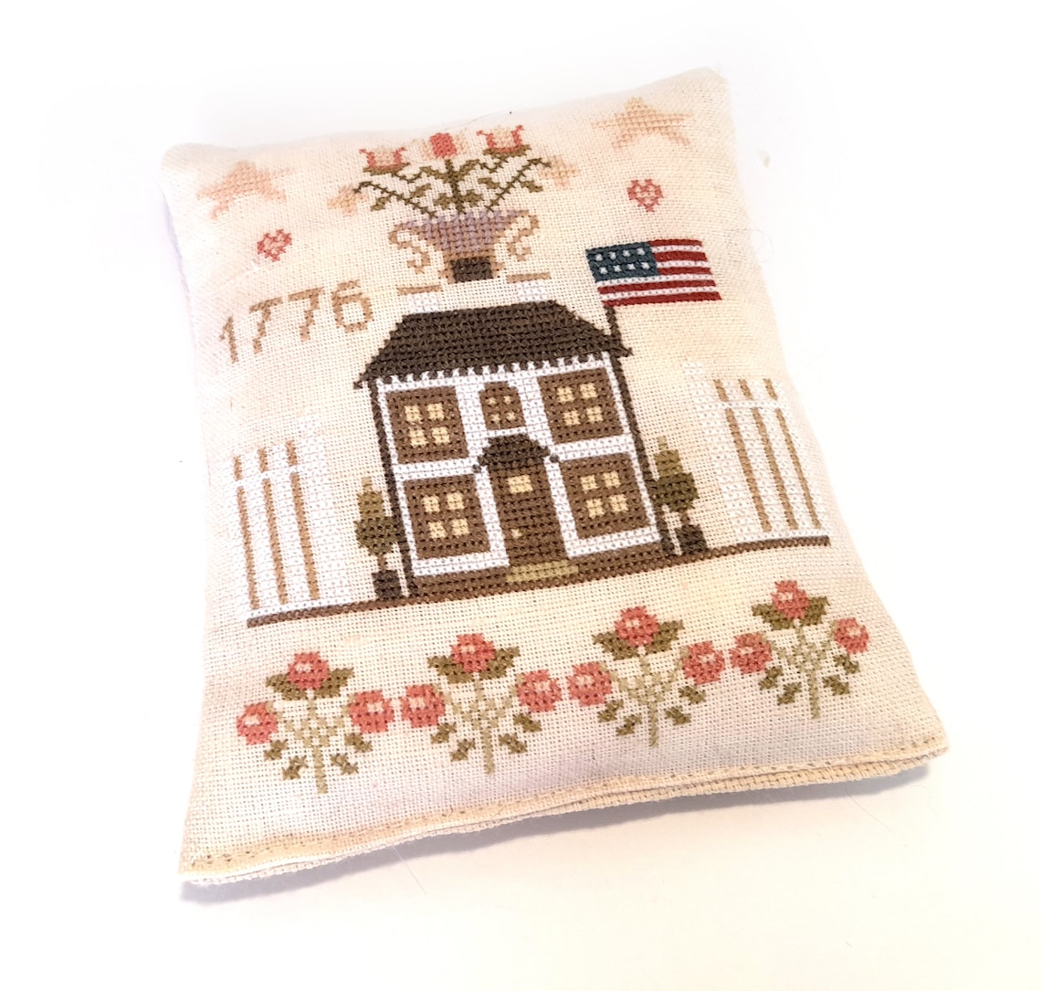 PDF DIGITAL Cross Stitch Patriotic Pattern Chart 4-th July - Etsy