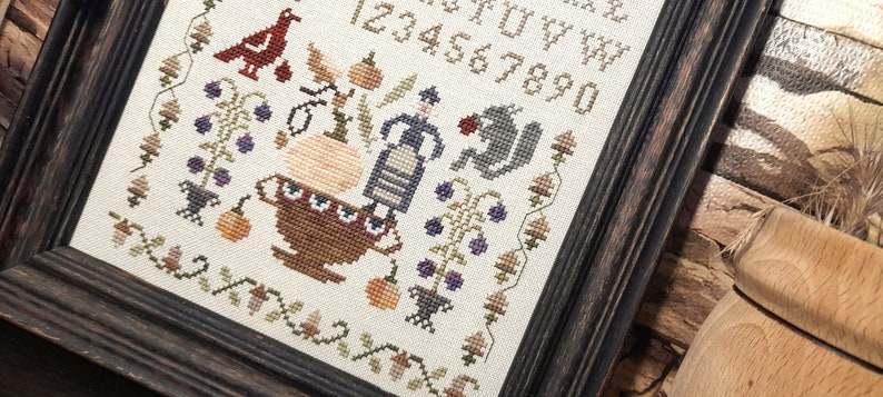 Cross Stitch Sampler Pattern Chart PDF Samplers and | Etsy