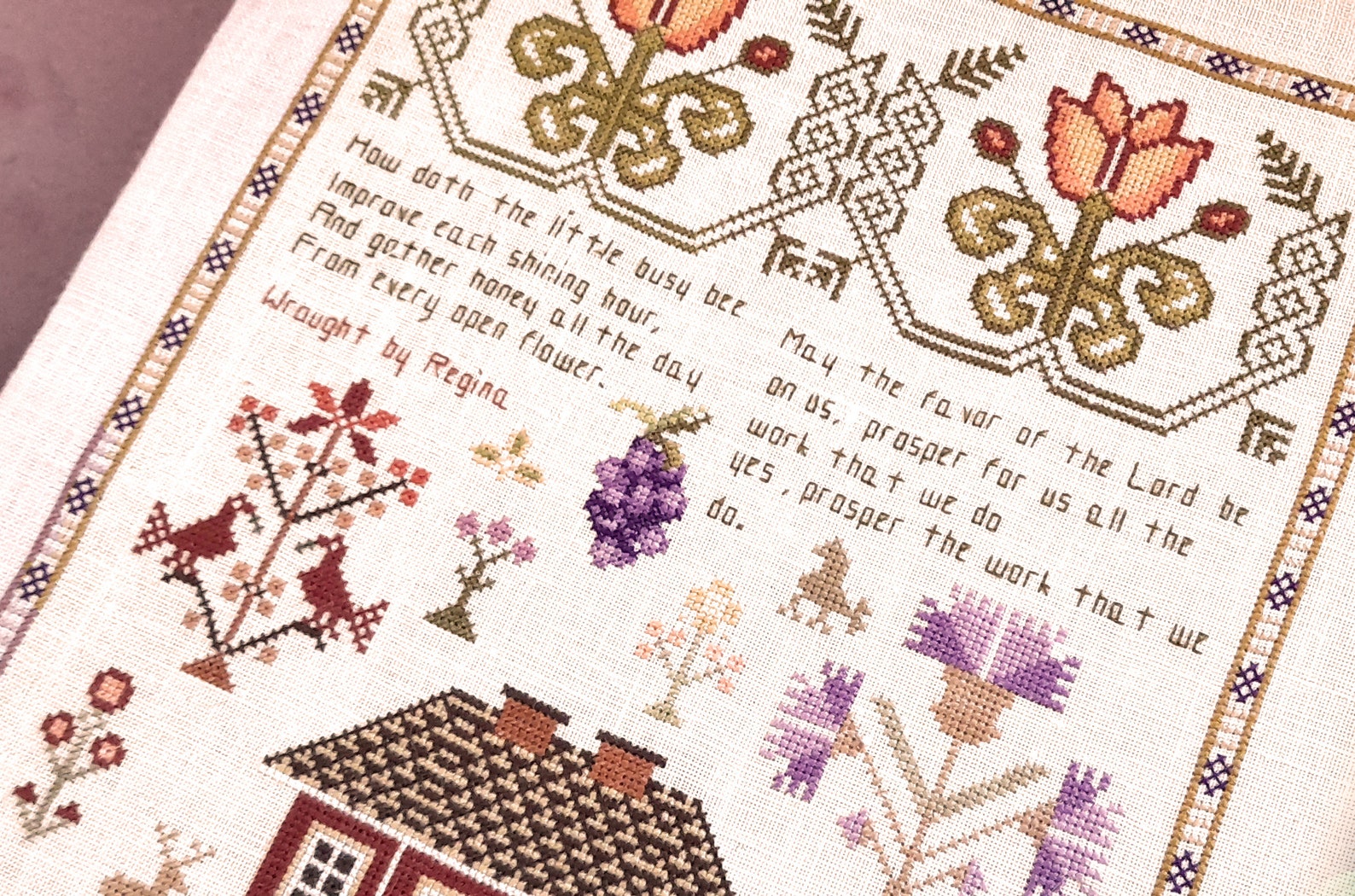 Cross Stitch Sampler Pattern Chart PDF, Samplers and Primitives ...