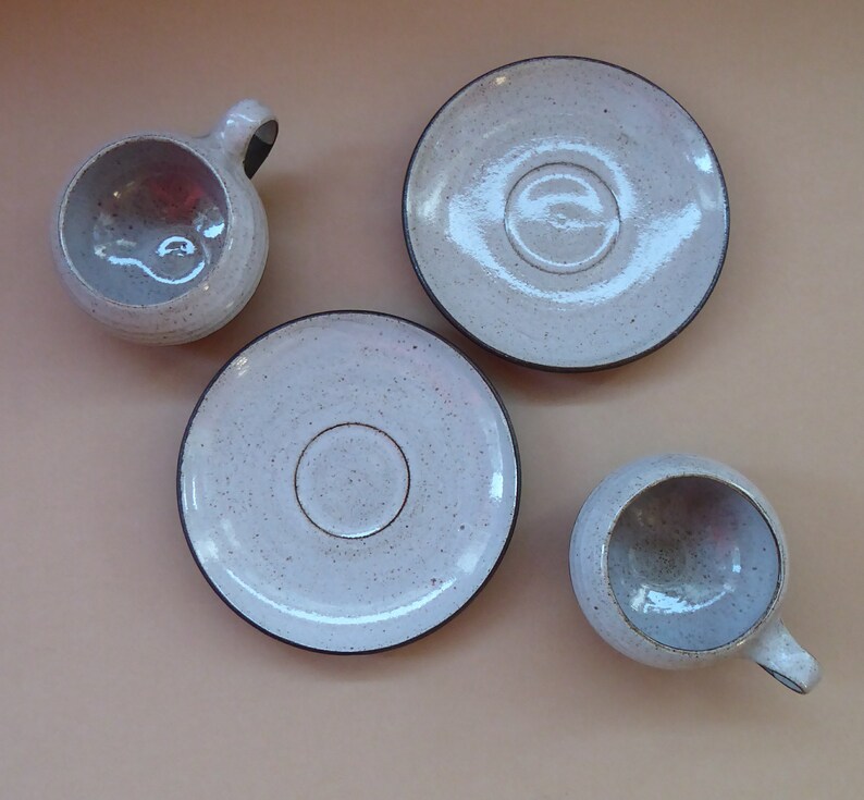 Vintage DANISH Ditlev Keramik. Pair of Miniature or Demi-tasse - Etsy UK