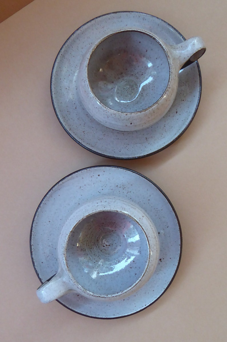 Vintage DANISH Ditlev Keramik. Pair of Miniature or Demi-tasse - Etsy UK