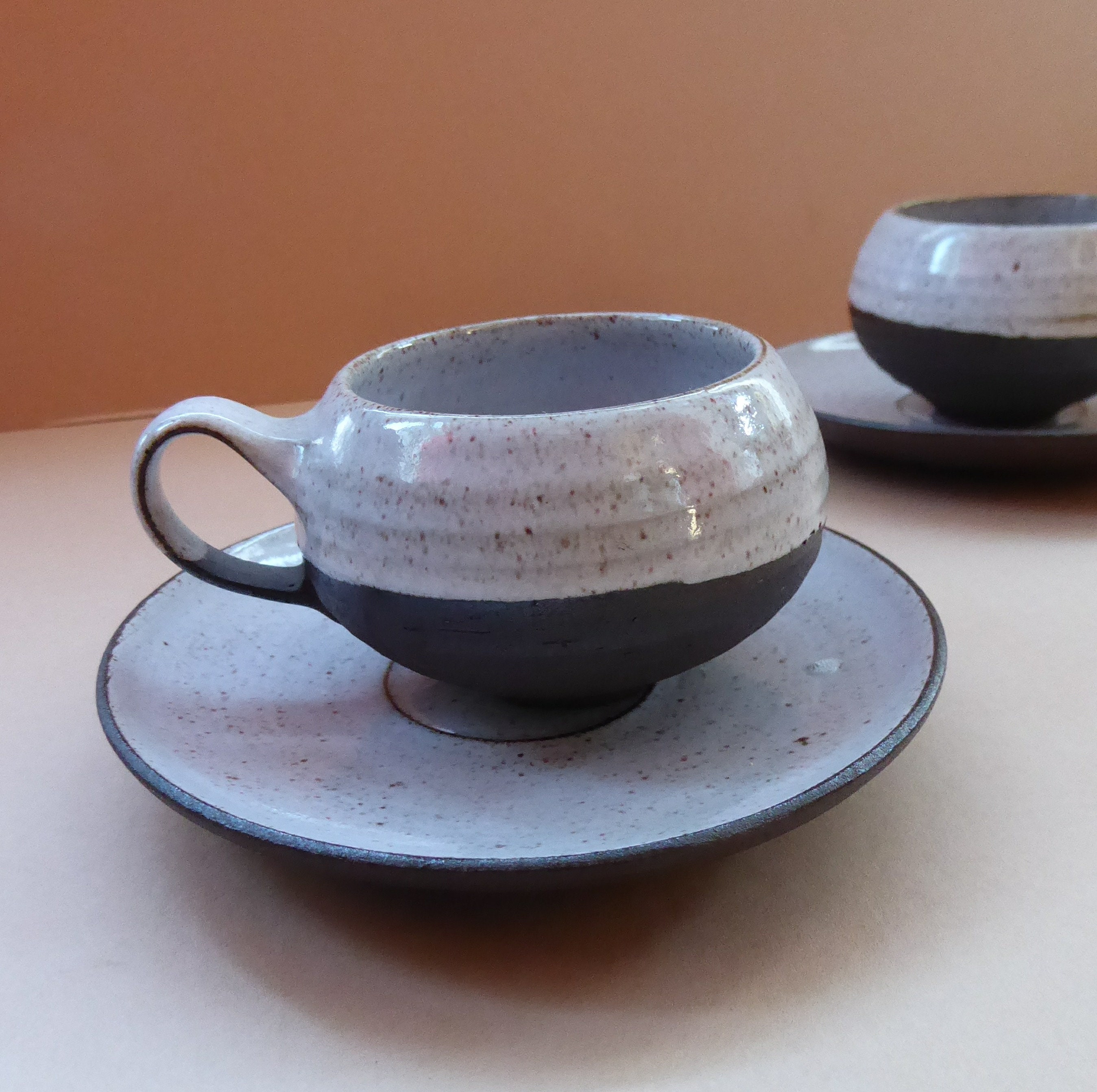 Vintage DANISH Ditlev Keramik. Pair of Miniature or Demi-tasse - Etsy UK
