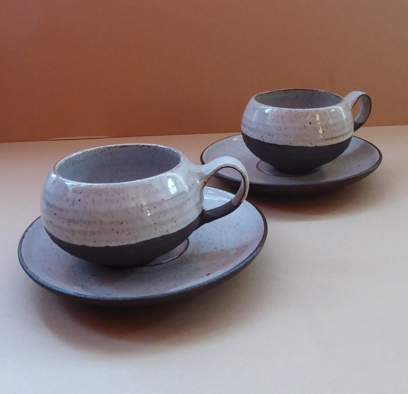 Vintage DANISH Ditlev Keramik. Pair of Miniature or Demi-tasse - Etsy UK