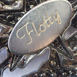 DESIGNER JEWELLERY. 1980s Vintage FLOTTY Bijoux Necklace | Etsy UK