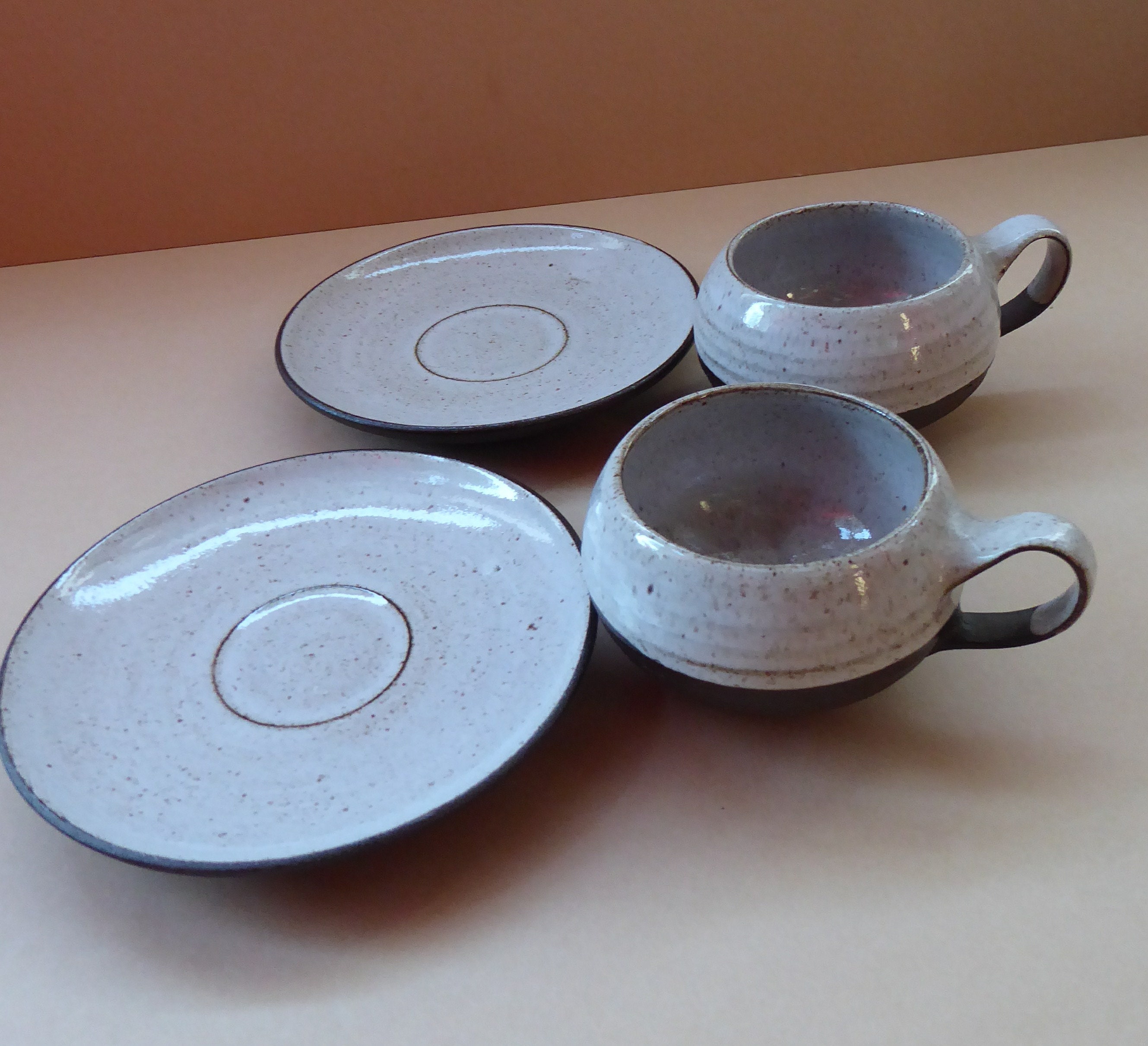 Vintage DANISH Ditlev Keramik. Pair of Miniature or Demi-tasse - Etsy UK